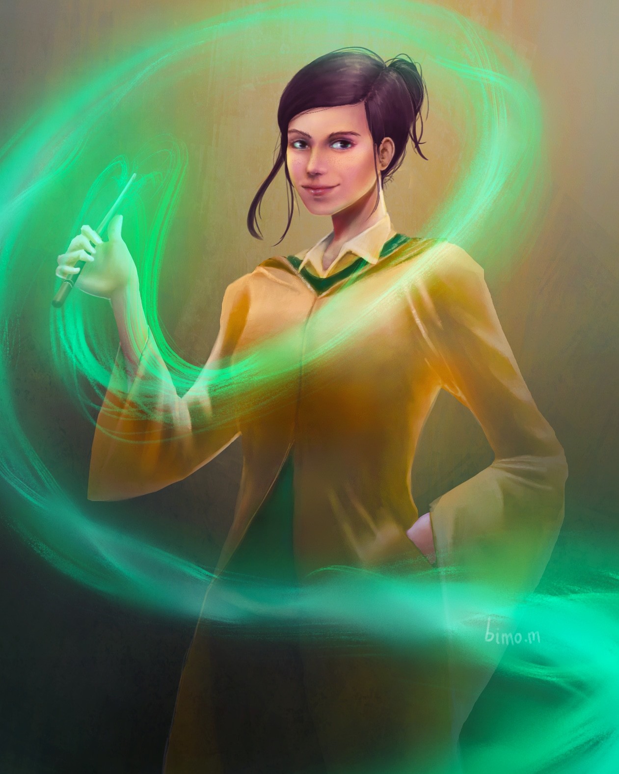 ArtStation - Yellow Witch