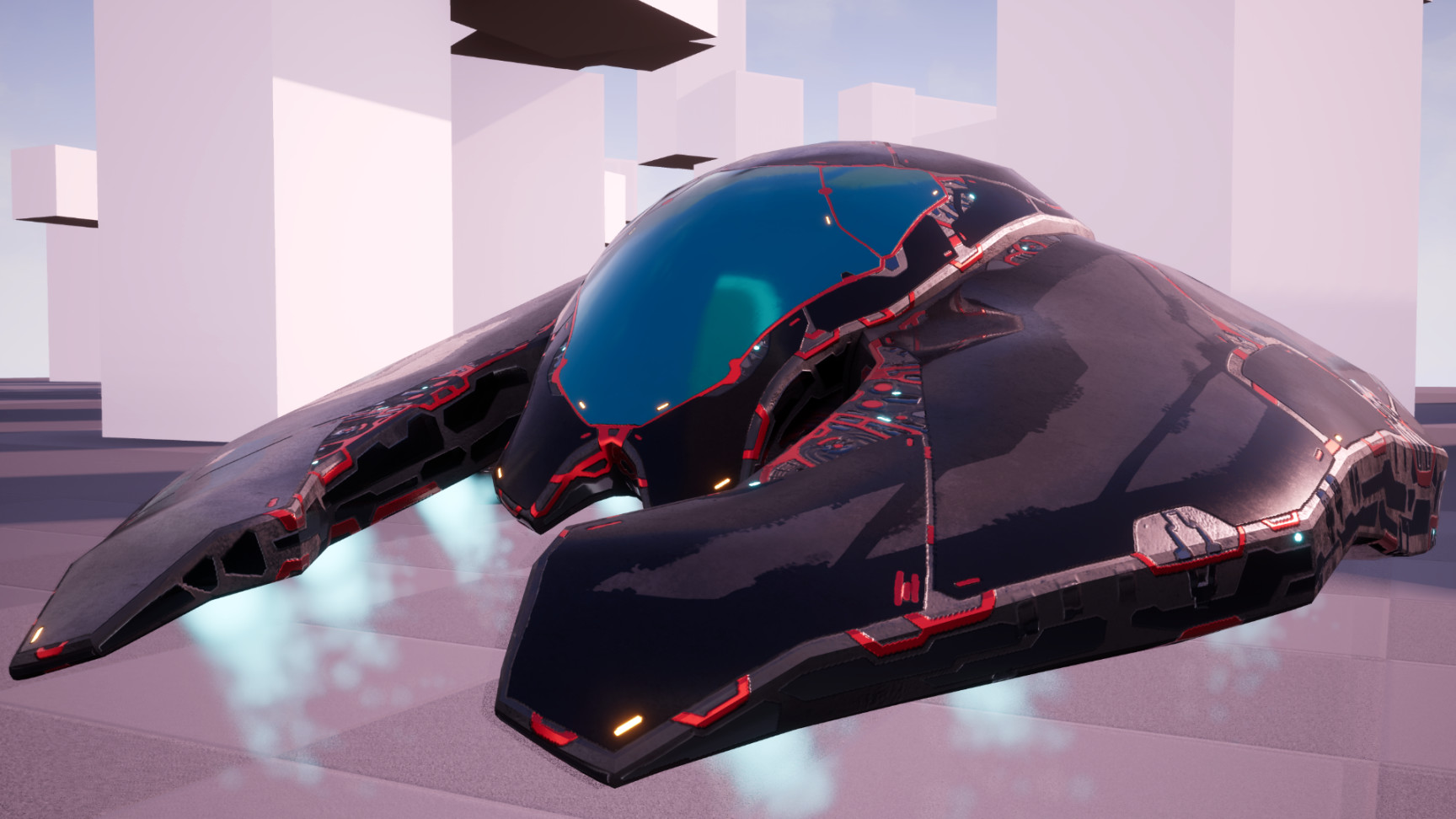 Adrian M - Basic Spaceship - Vector