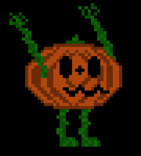ArtStation - 2D Pixel Art - Pumpkin