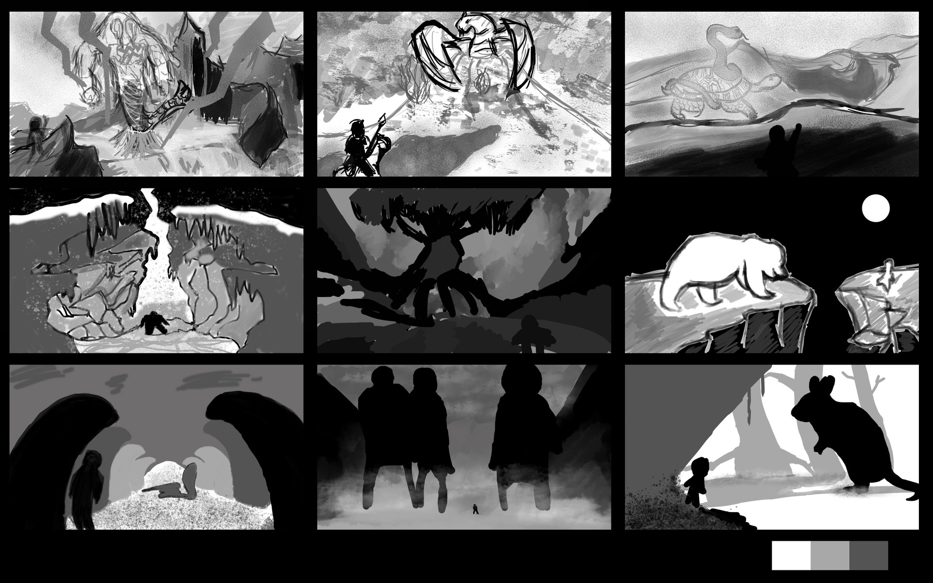 ArtStation - Thumbnails concept art