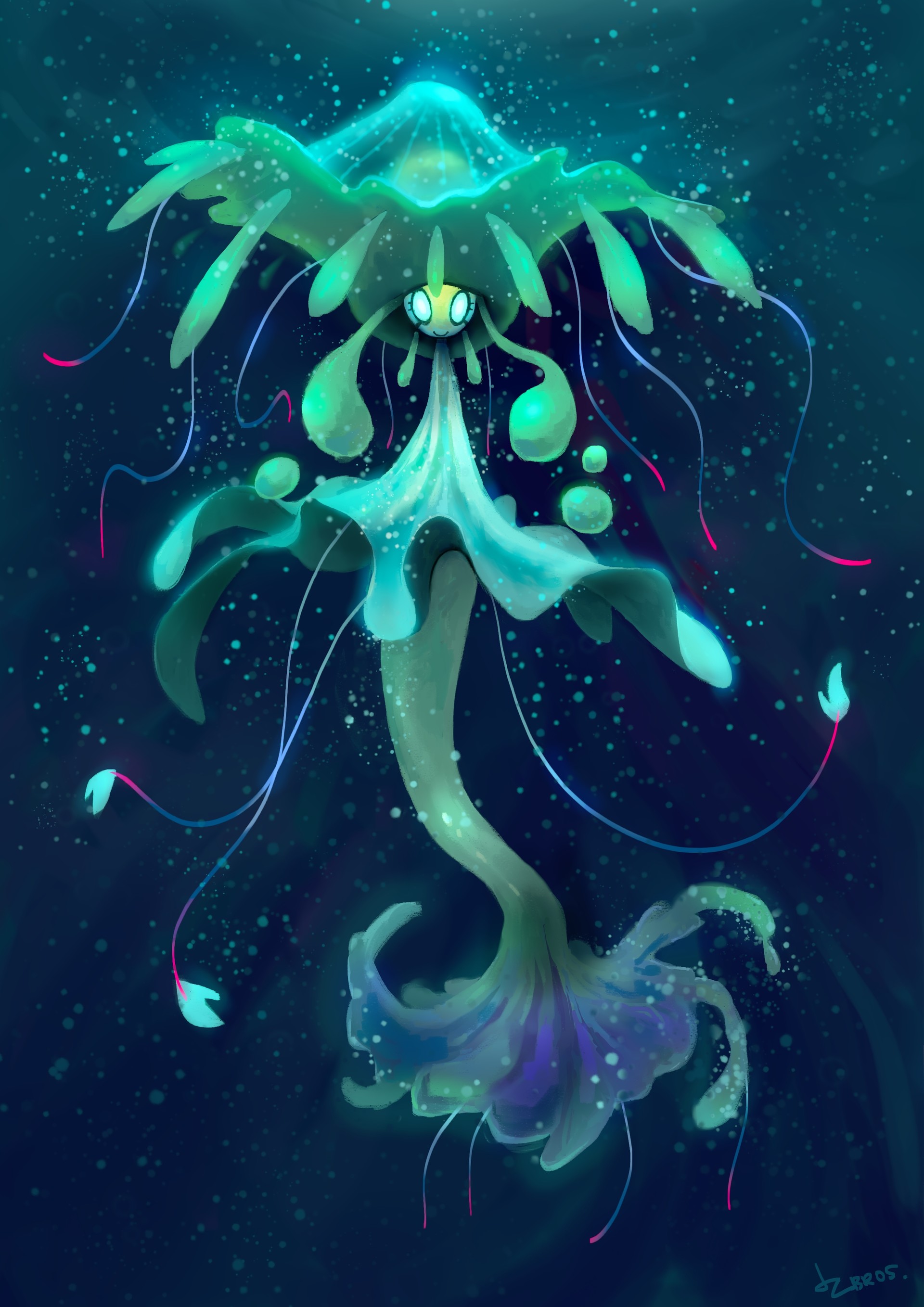ArtStation - Elly the Jelly-Mermaid