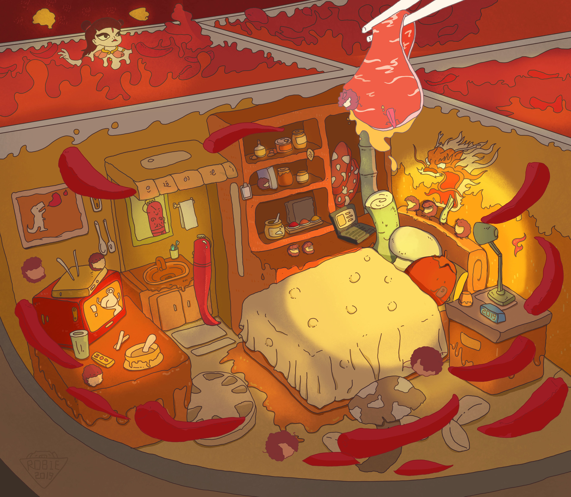 ArtStation - hot pot