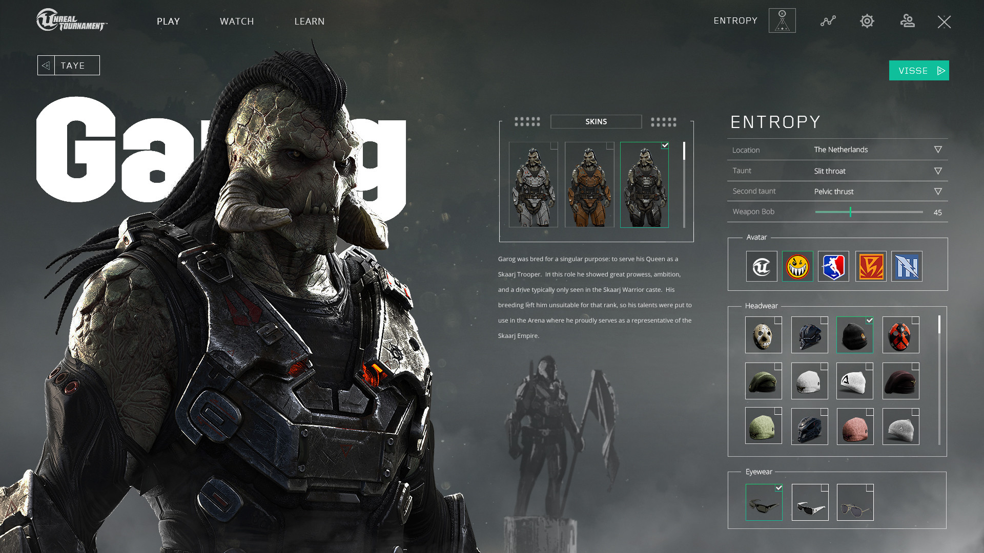 Jan Smolders - Unreal Tournament Various HUD and UI Concepts