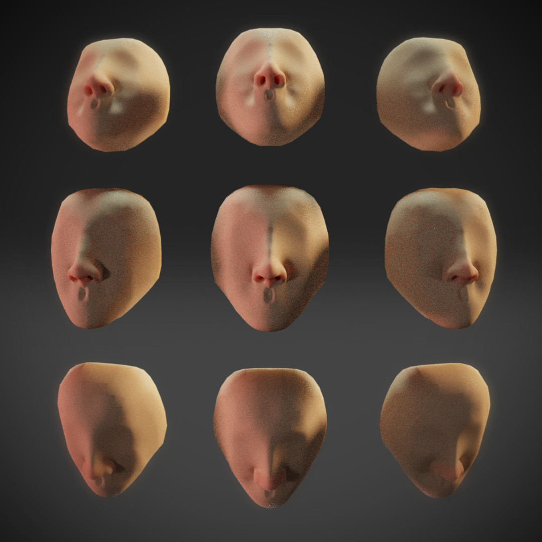 3d nose reference