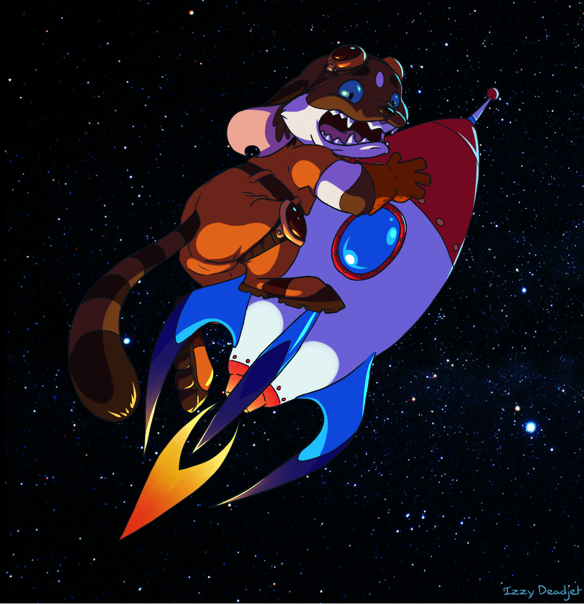 ArtStation - Deadjet Rocket Rider