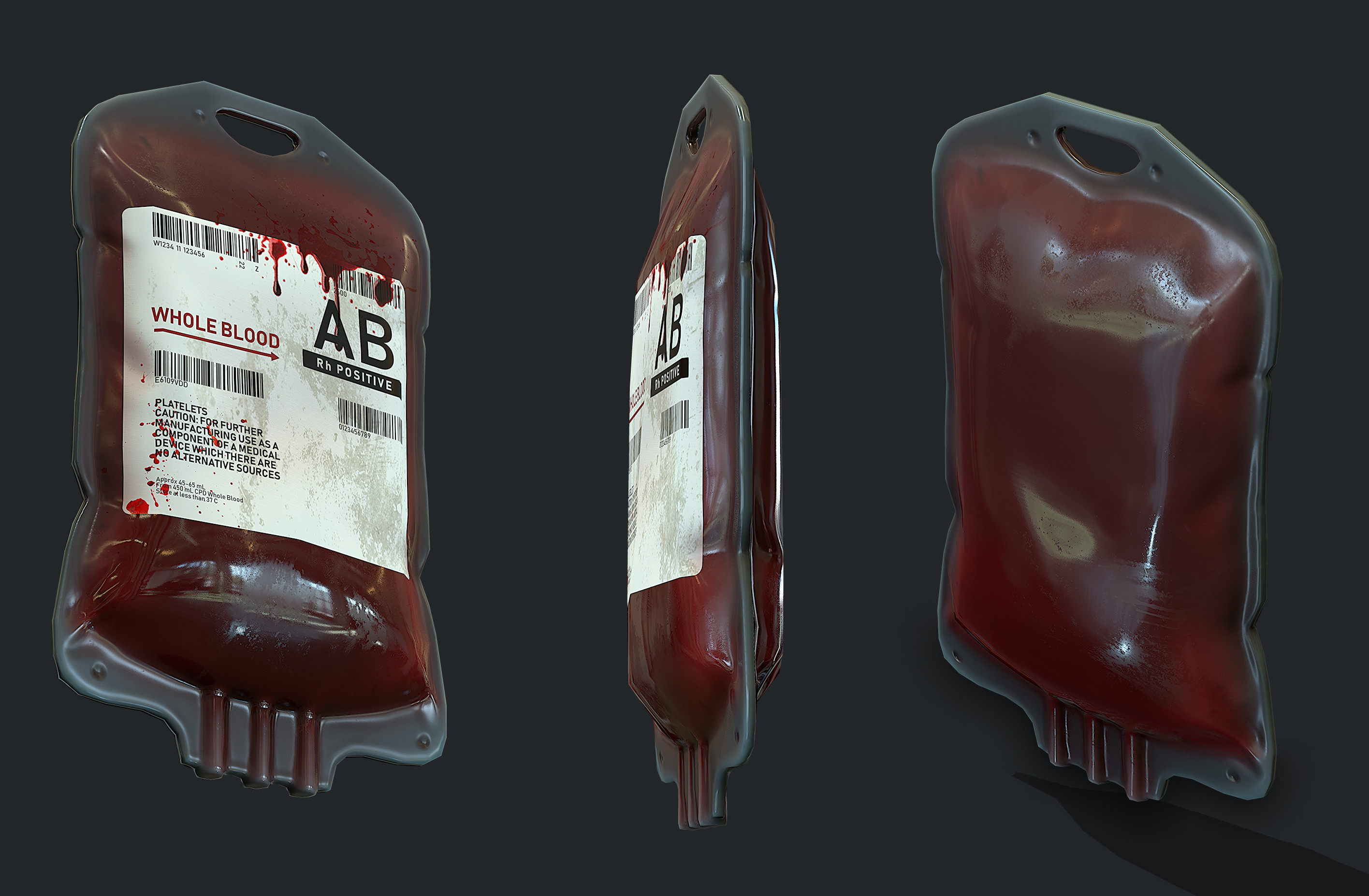 Thomas Butters - Blood Bag - Rust