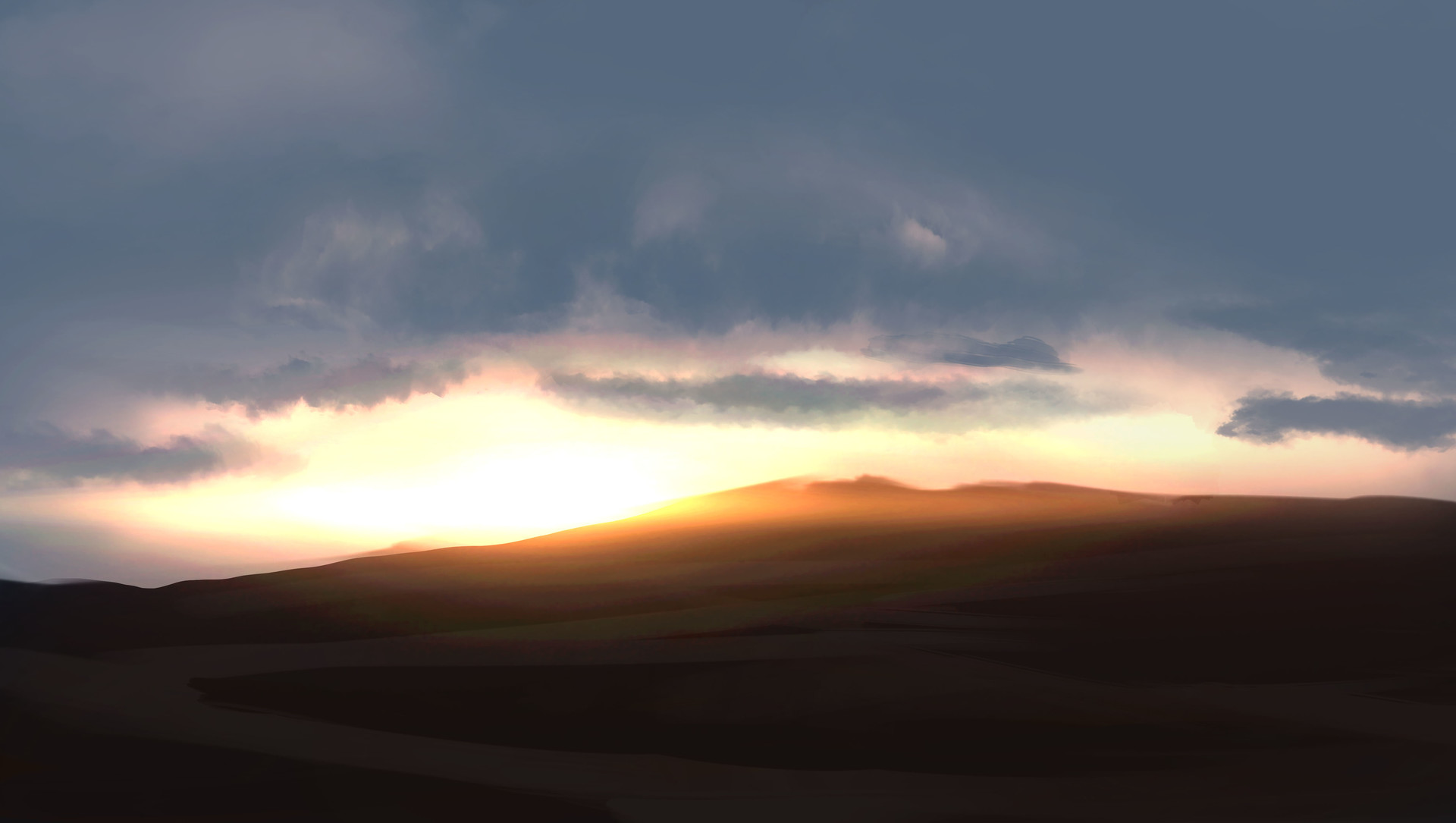 ArtStation - sun rise