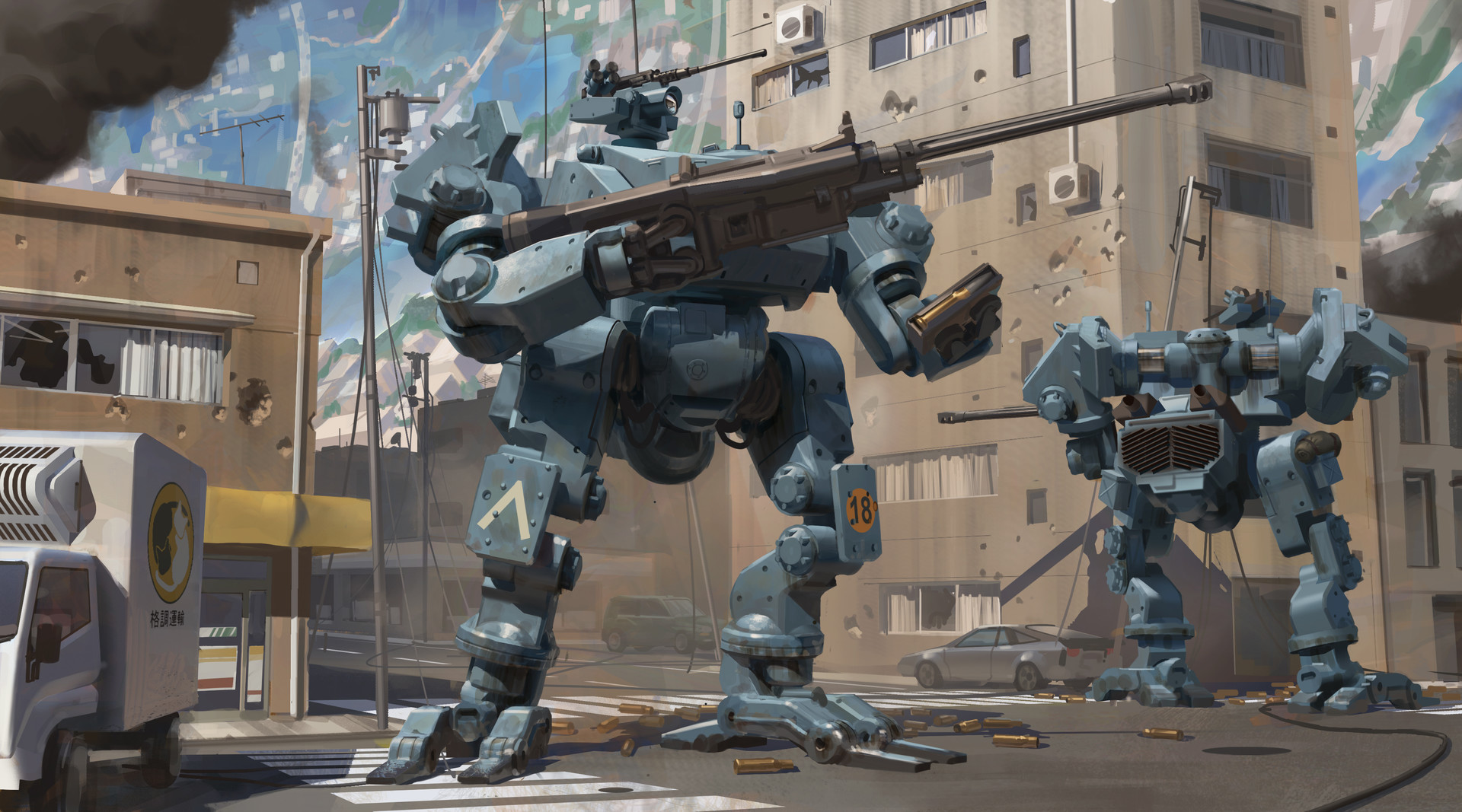 ArtStation - Conflict in Orbit