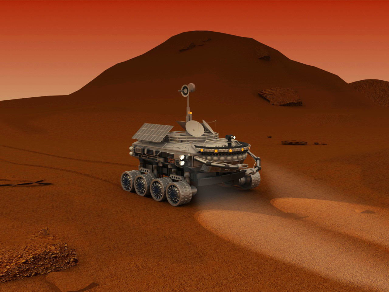 ArtStation - Mars Rover