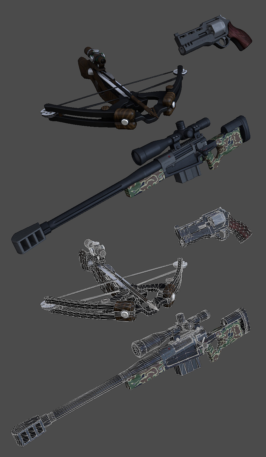 ArtStation - Carnivores Weapons