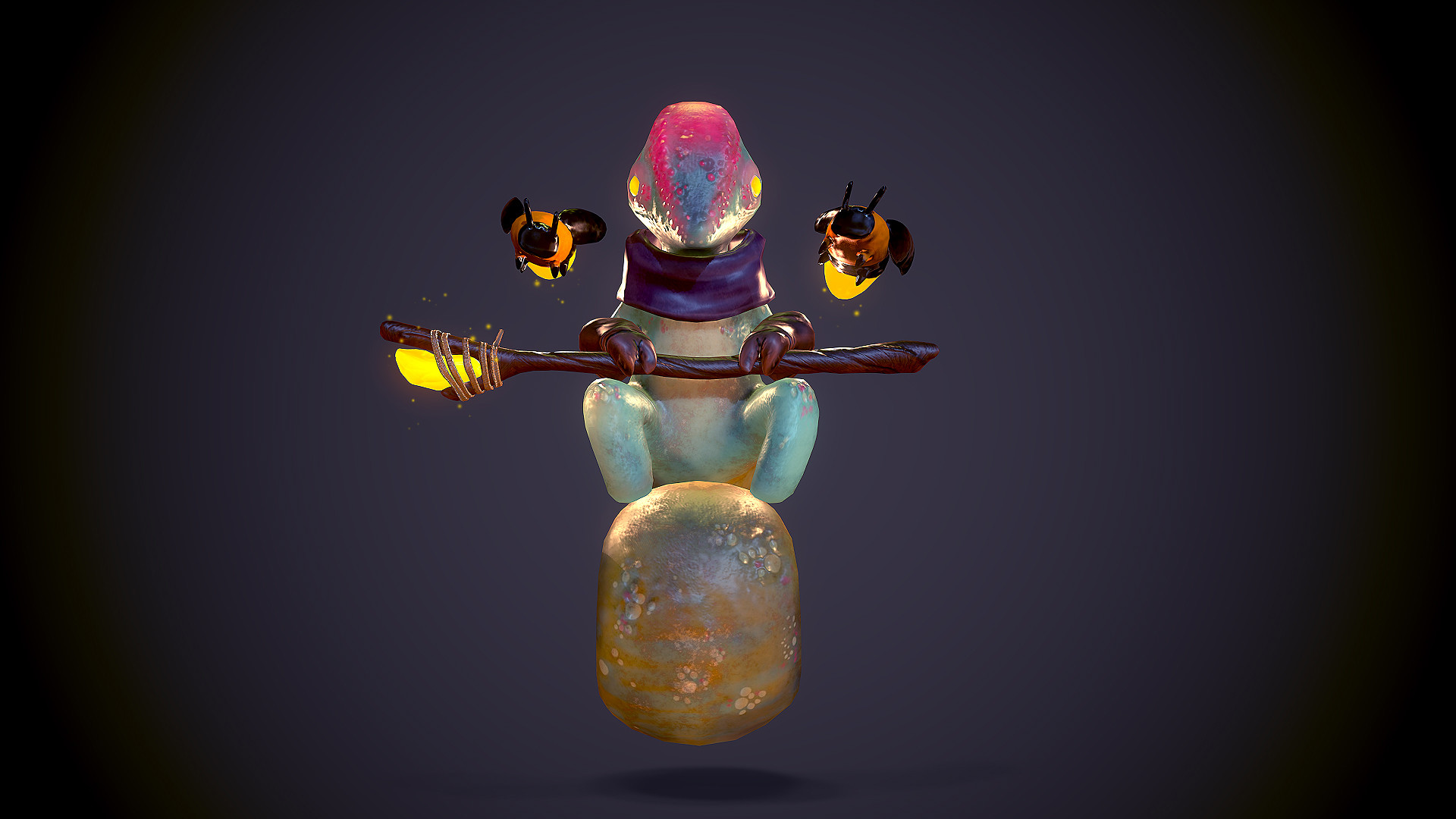 ArtStation - Wizard Lizard