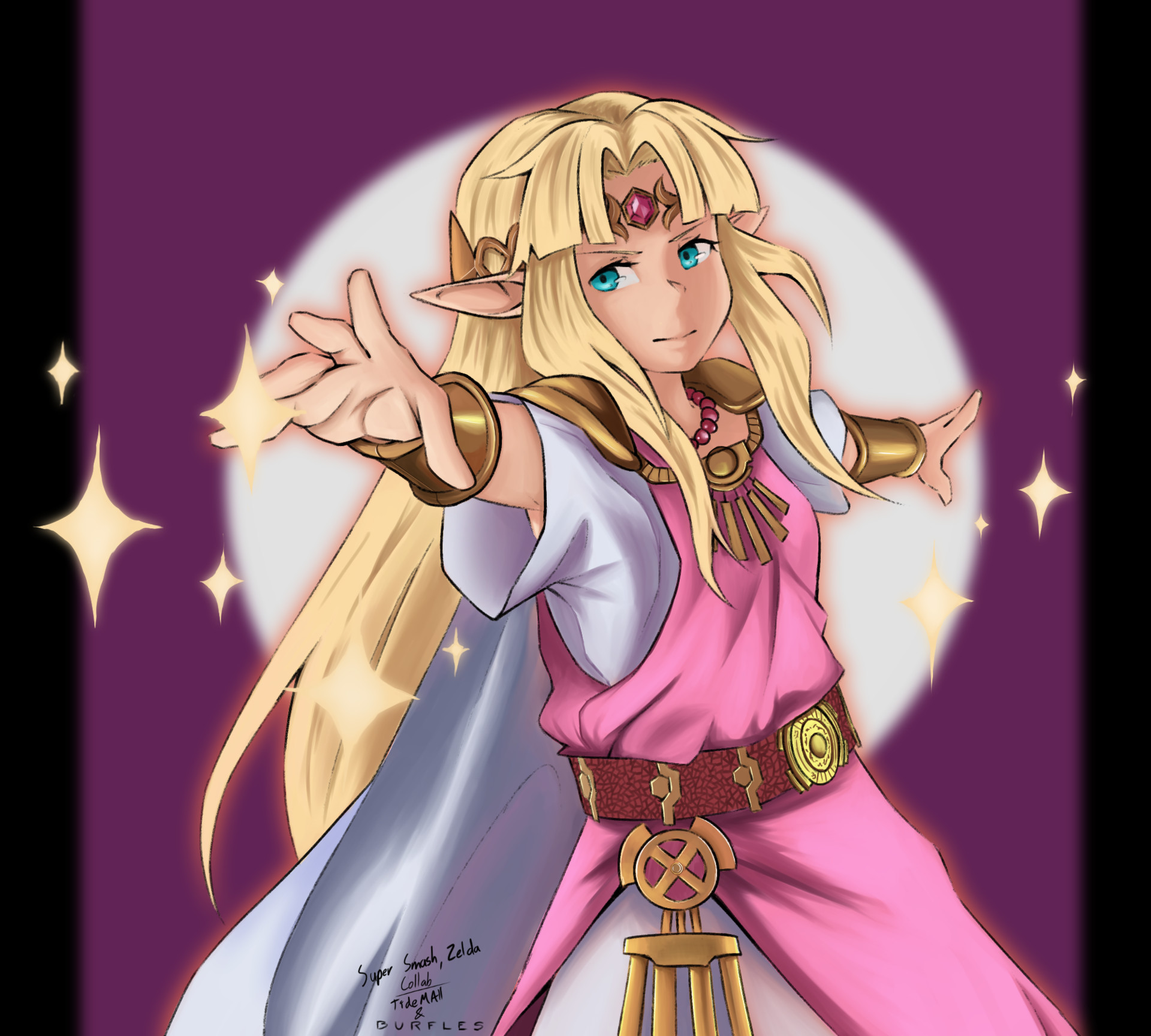 ArtStation - Super Smash Bros. Ultimate Zelda