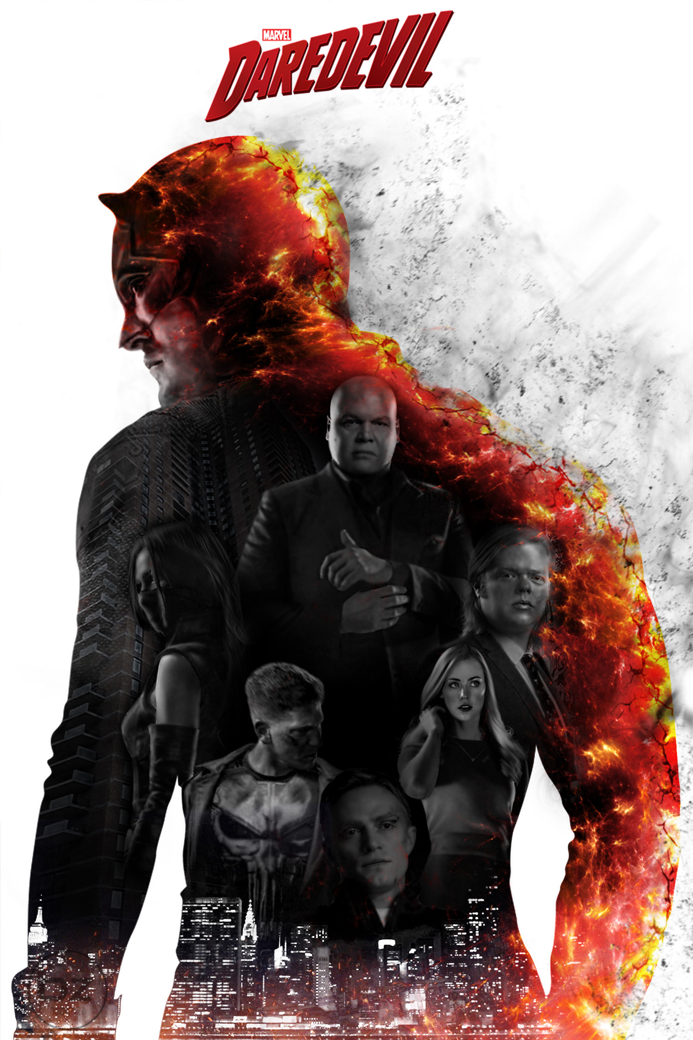 ArtStation - DAREDEVIL poster