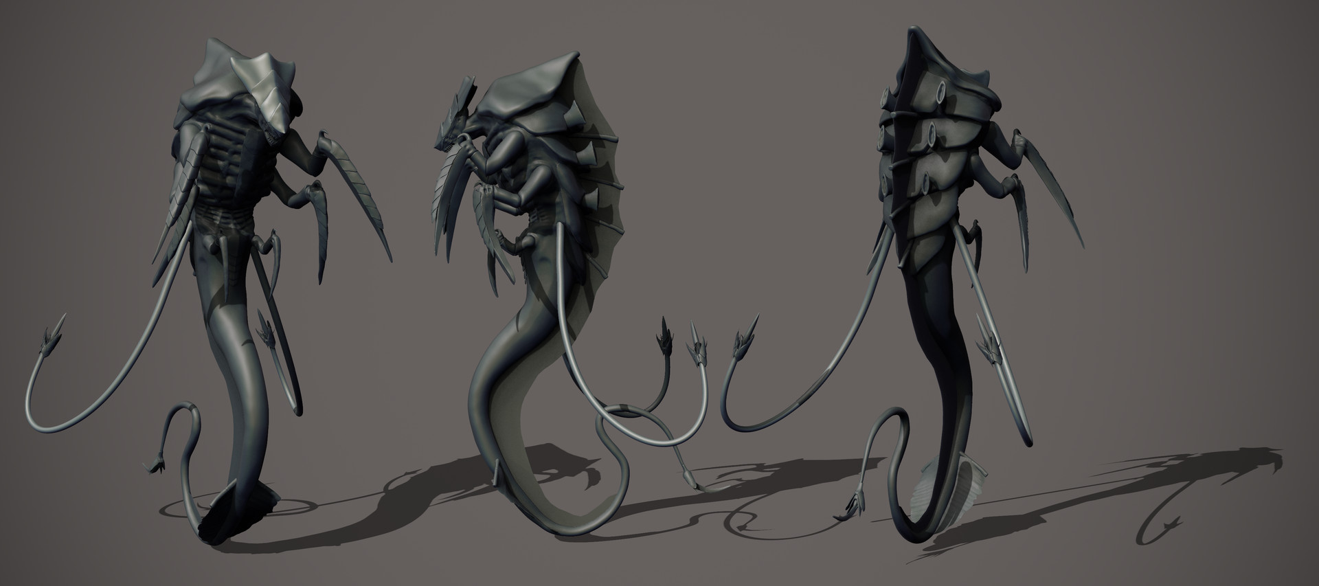 Dominic Read - Aquatic Tyranid WIP