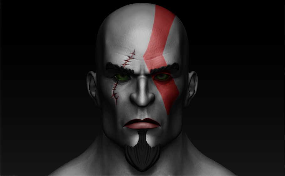 ArtStation - God of War (Kratos)