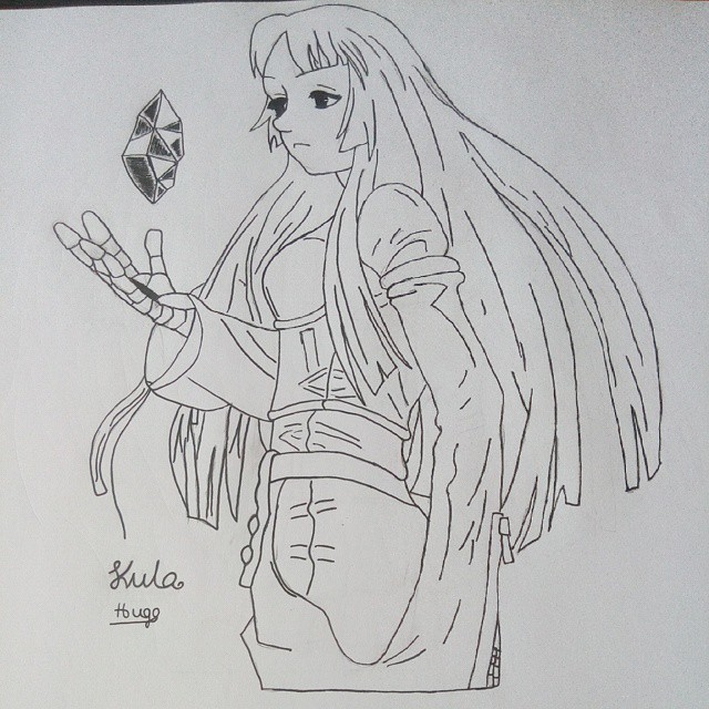 how to draw kula diamond