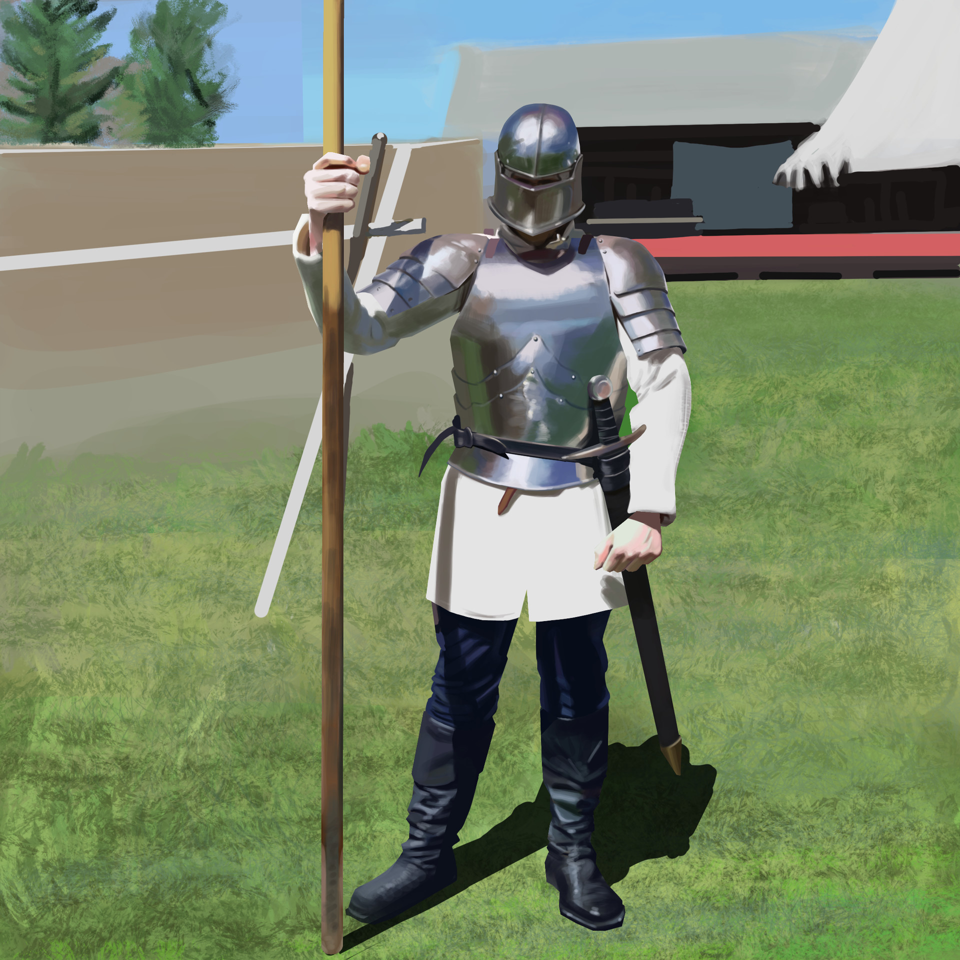 ArtStation - Armor study