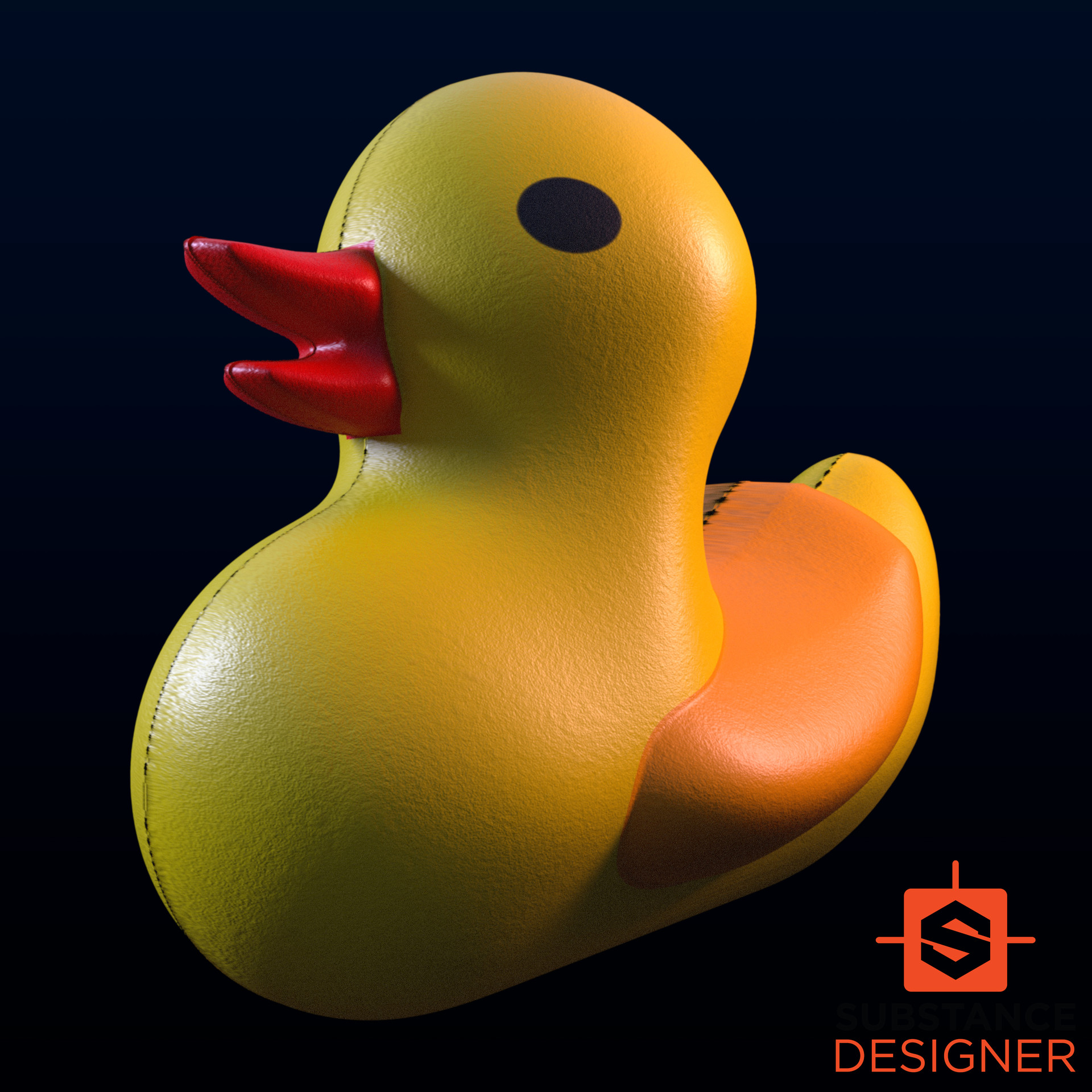 ArtStation - Rubber Duck Texture - Leopold the First