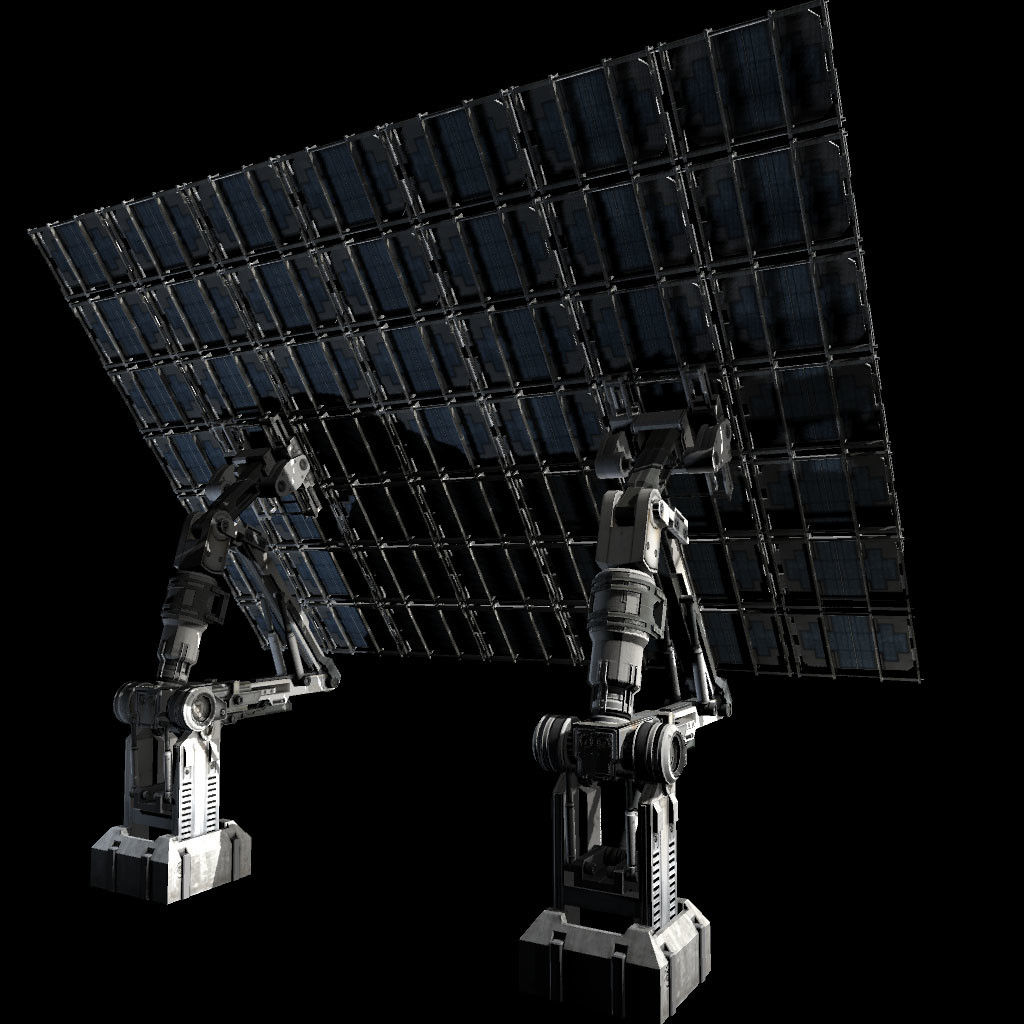 Lewis Walden - TITANFALL solar panel array