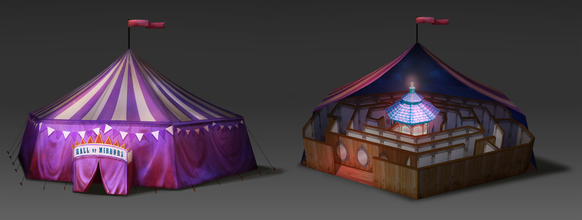 Hall Of Mirrors Circus