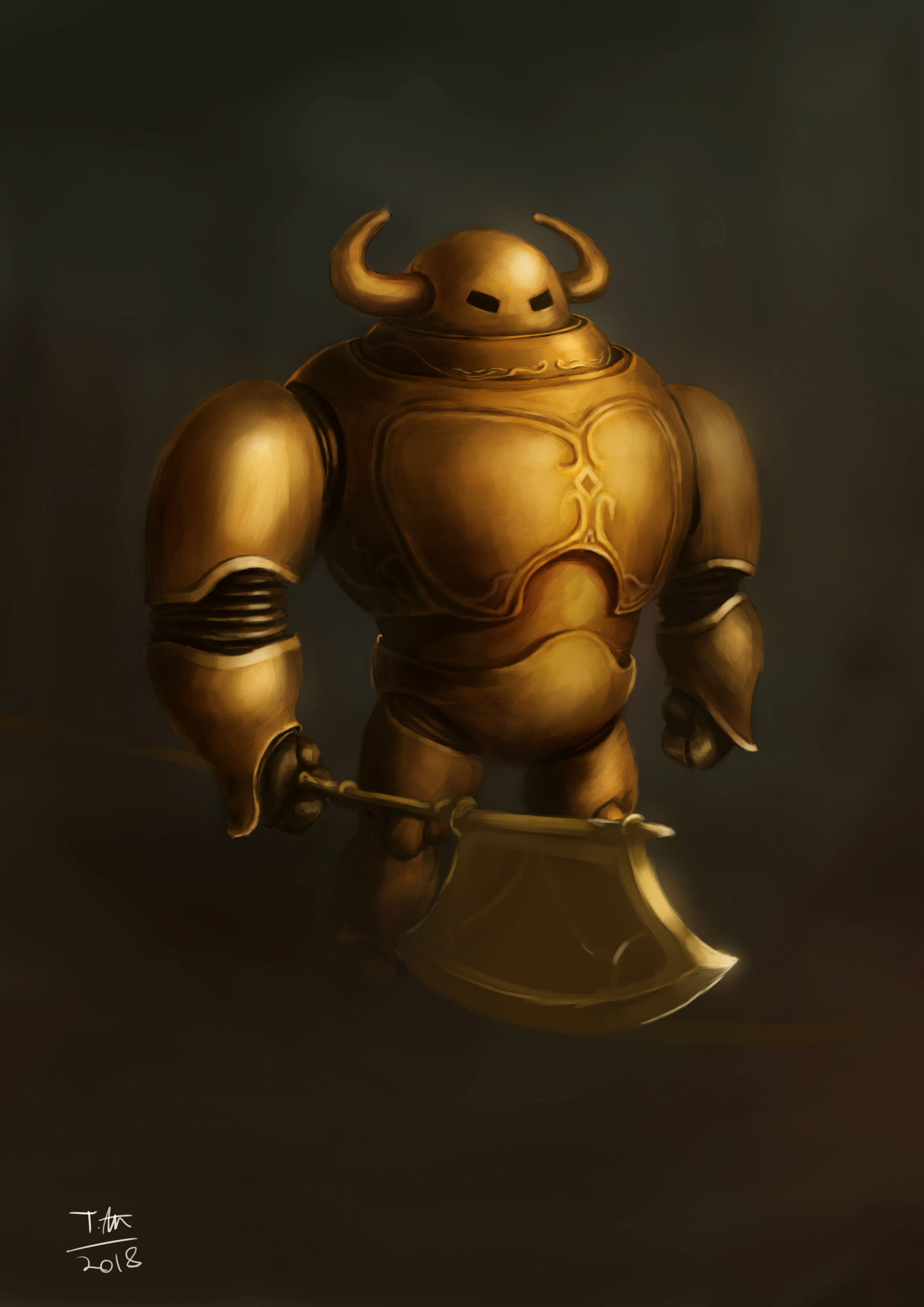 ArtStation - golem reapint