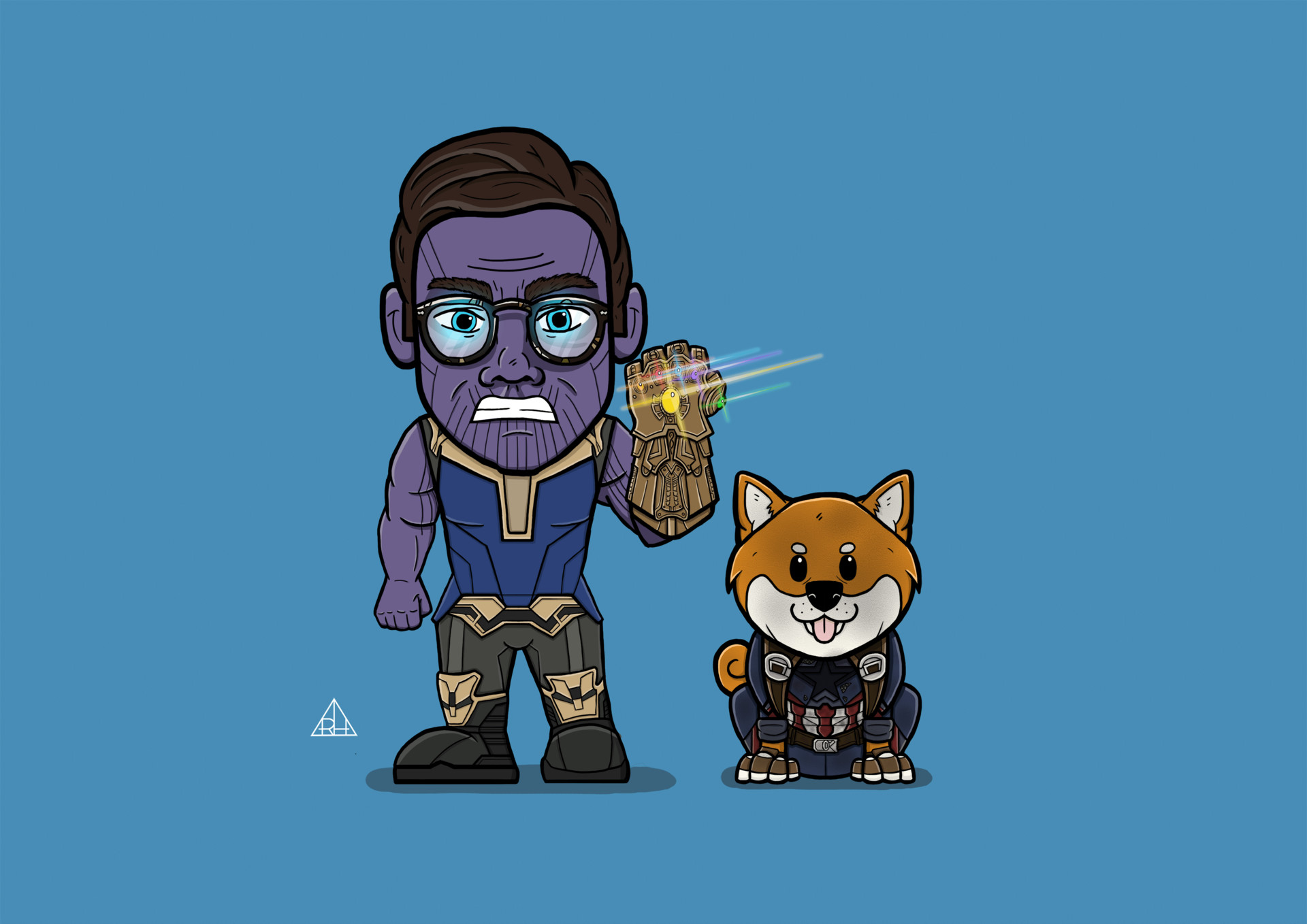 how to draw chibi avengers infinity war