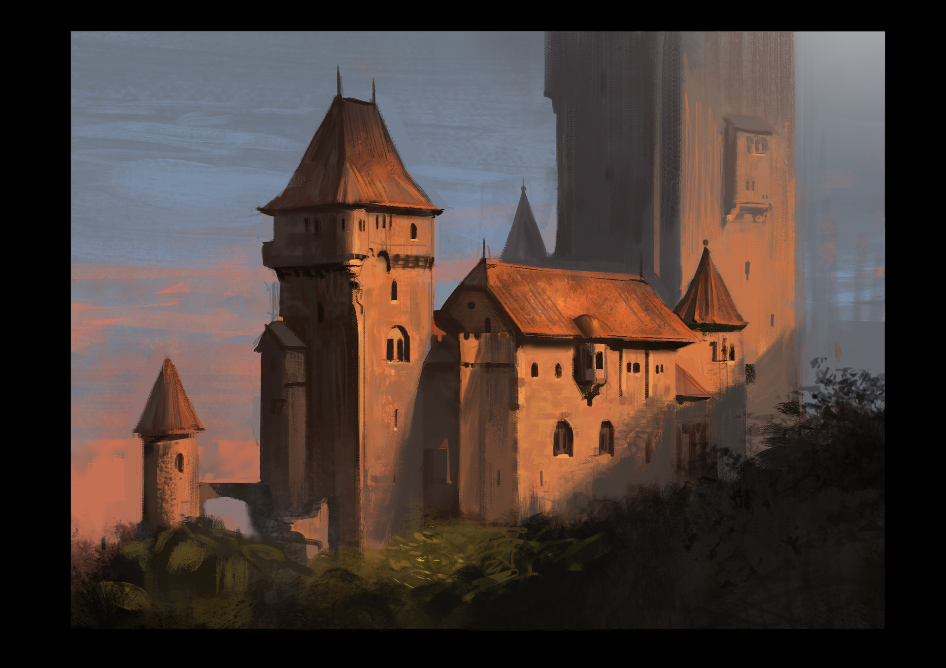 Focal Point School - Castle Concept Studies