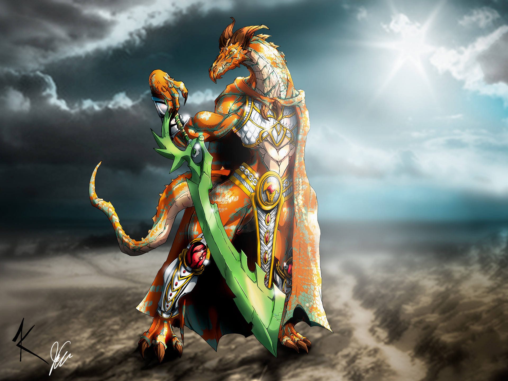 ArtStation - Copper Dragon (Collaboration)