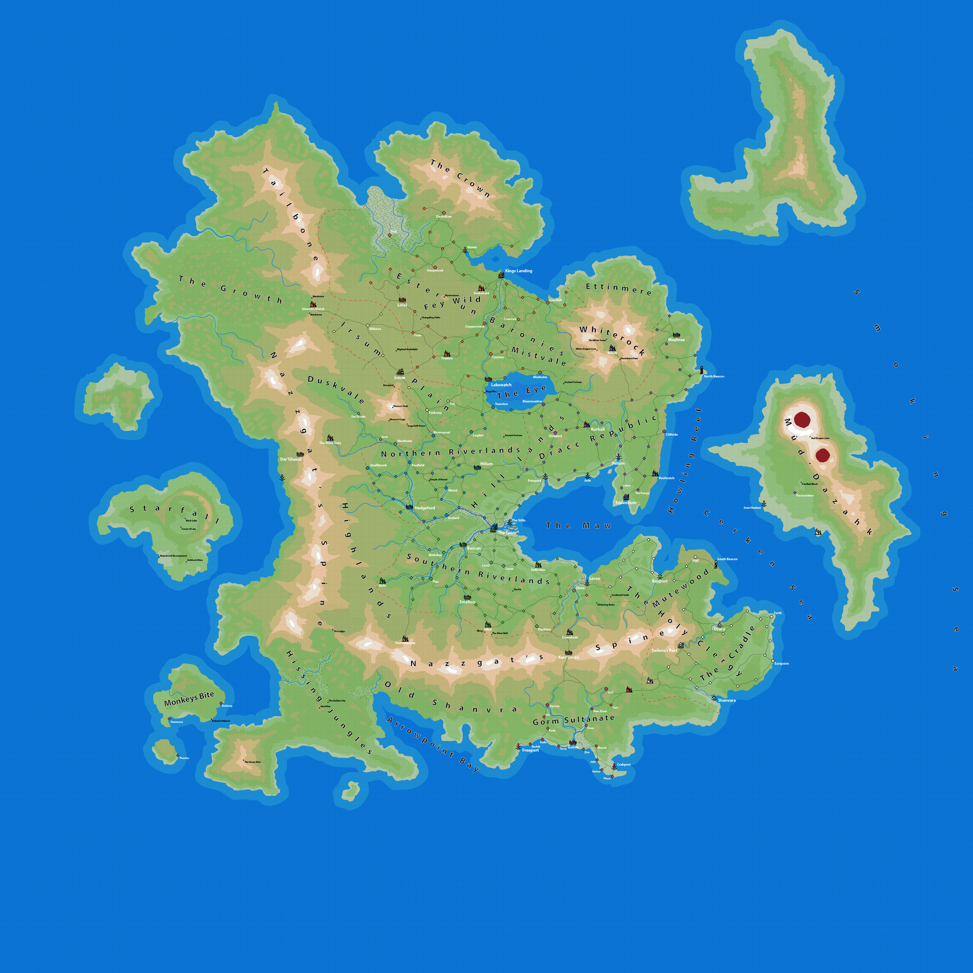 Manuel Fischer - (Personal) Ikrand Worldmap