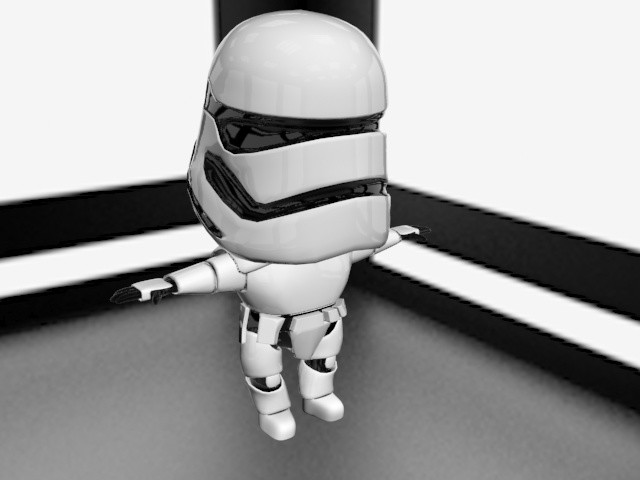 ArtStation - Space Trooper Cartoon