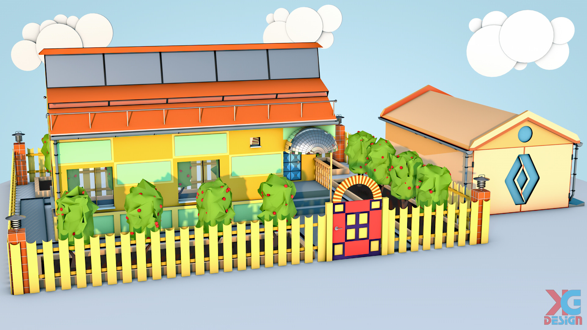 ArtStation - Mini Building