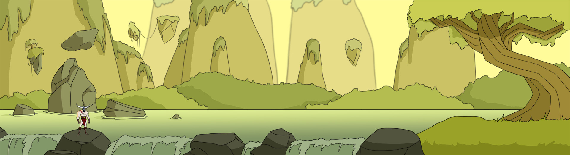 ArtStation - Side Scroller Background