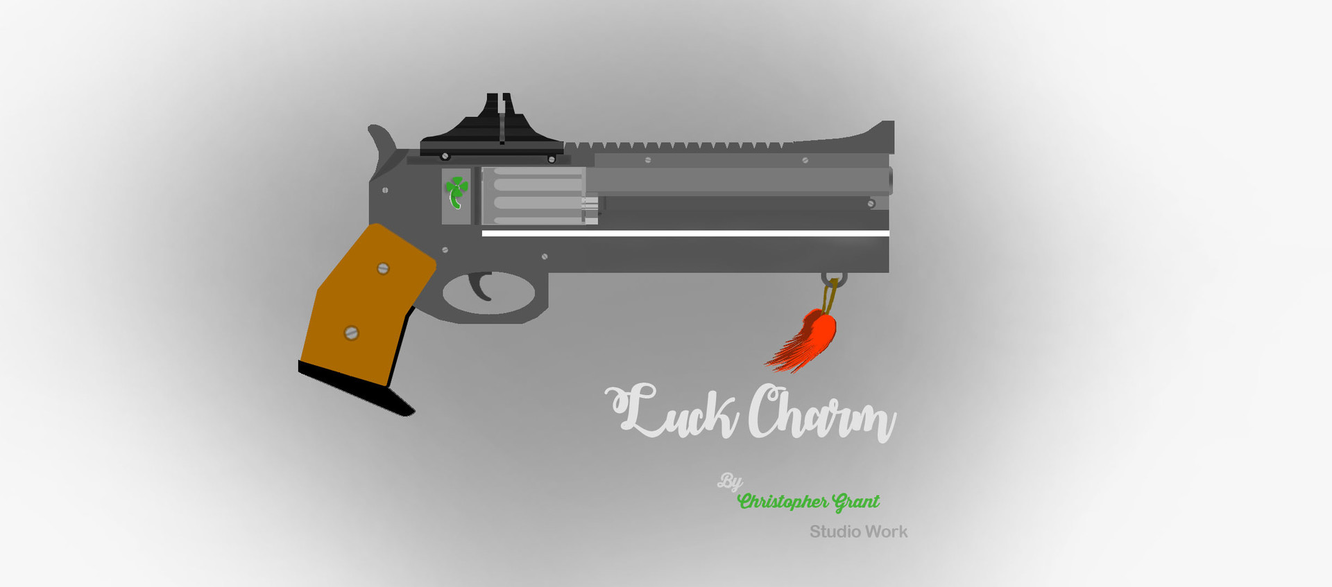 ArtStation - Lucky Charm hand gun