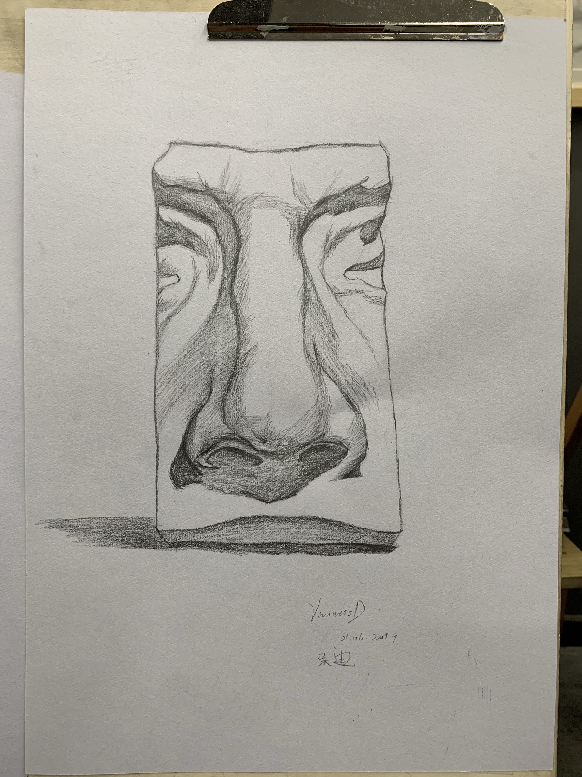 ArtStation - Drawing of Nose