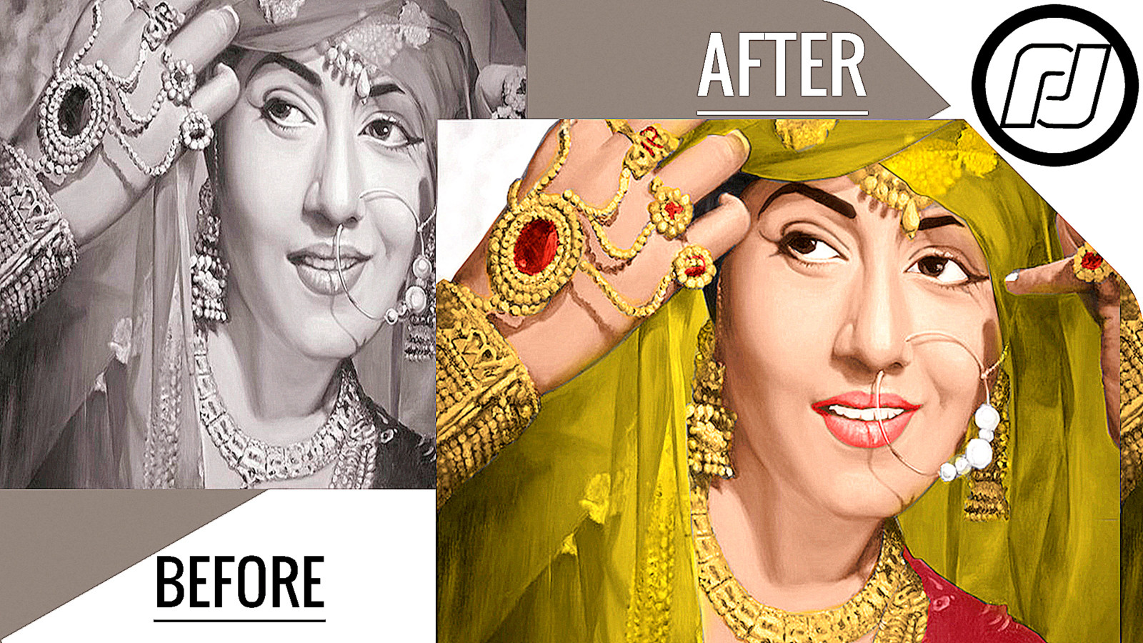 ArtStation Photoshop Tutorial How To Change Black white To Color Photoshop Rohini Jitendra artstation-photoshop-tutorial-how-to-change-black-white-to-color-photoshop-rohini-jitendra