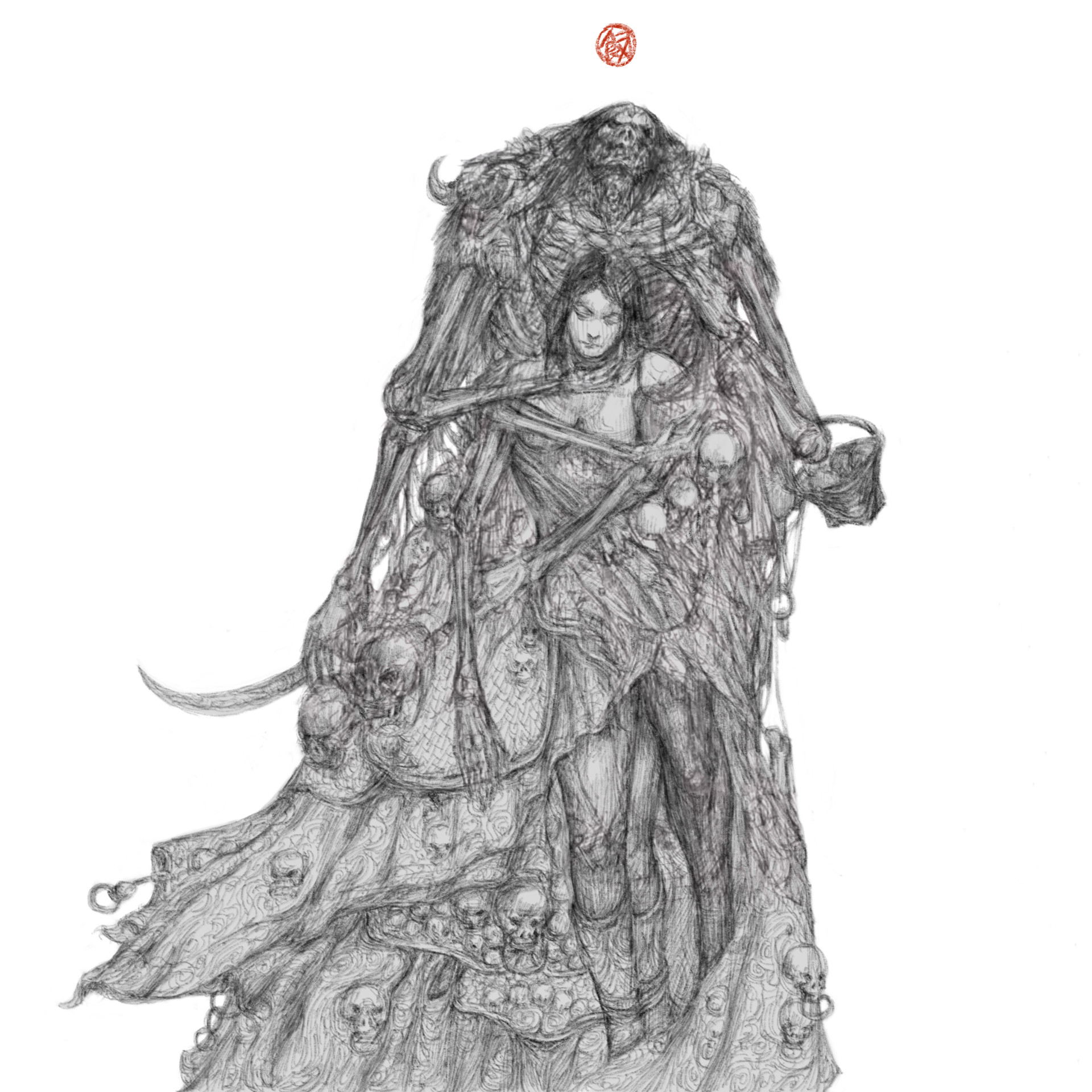 ArtStation - Bone Lady