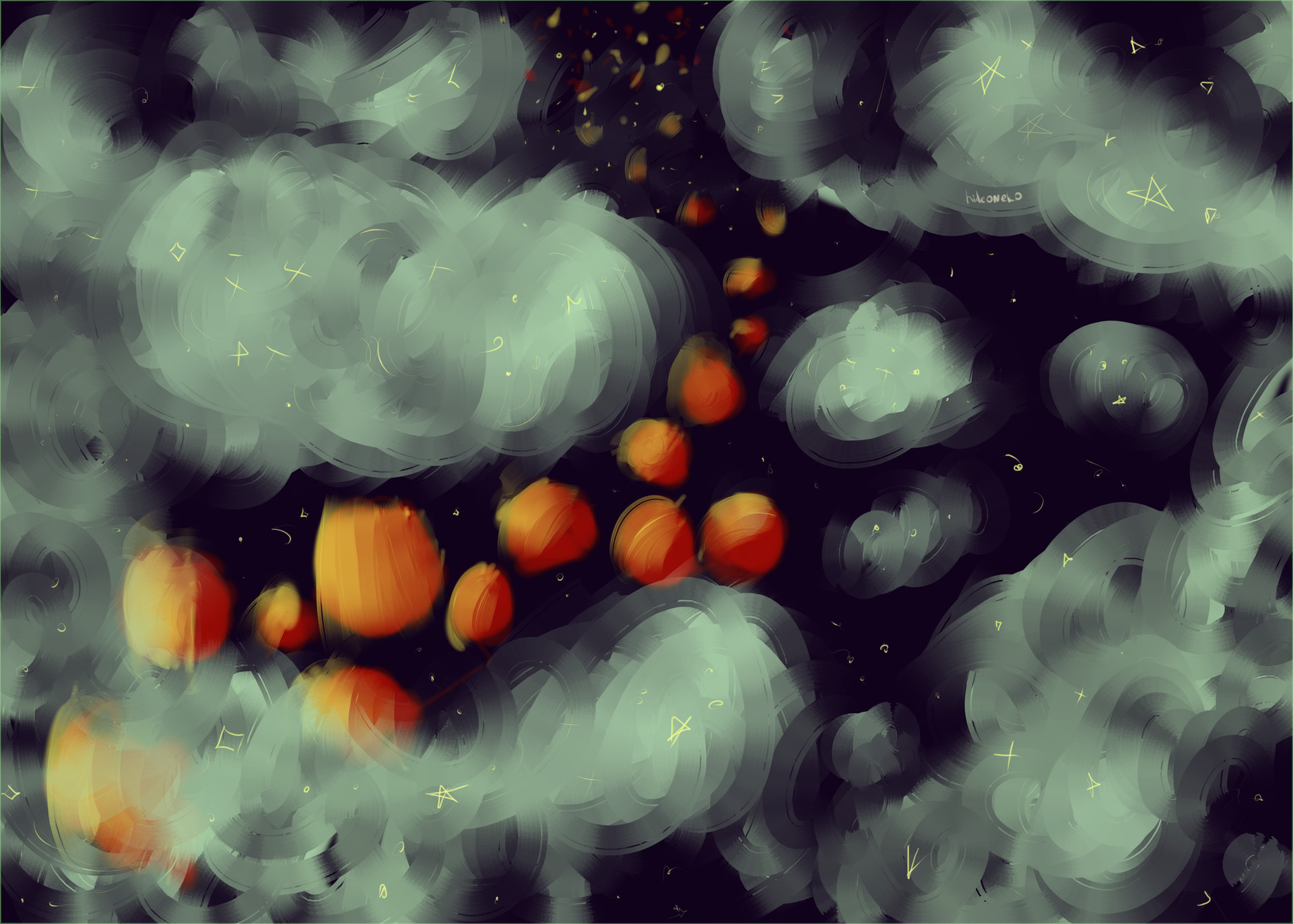 ArtStation - night lights