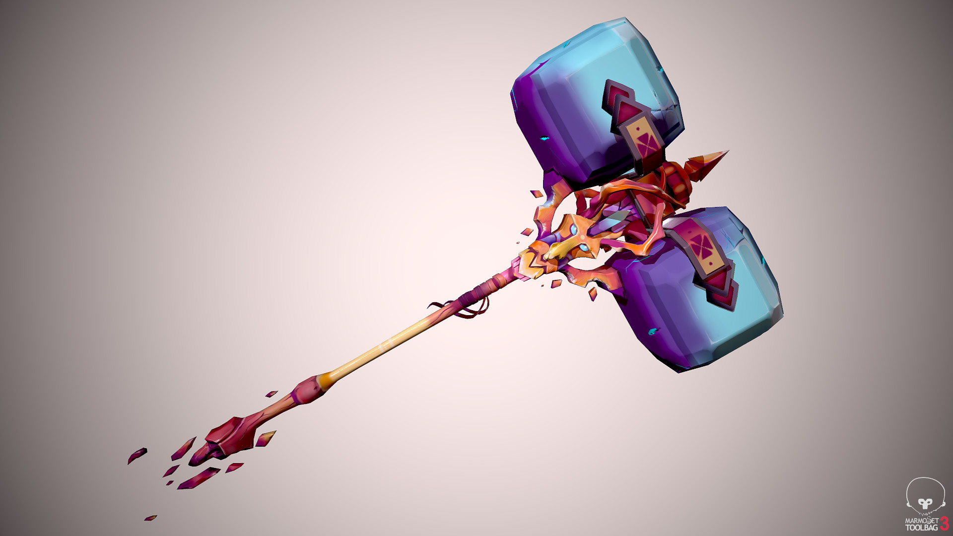 ArtStation - Fantasy Mace