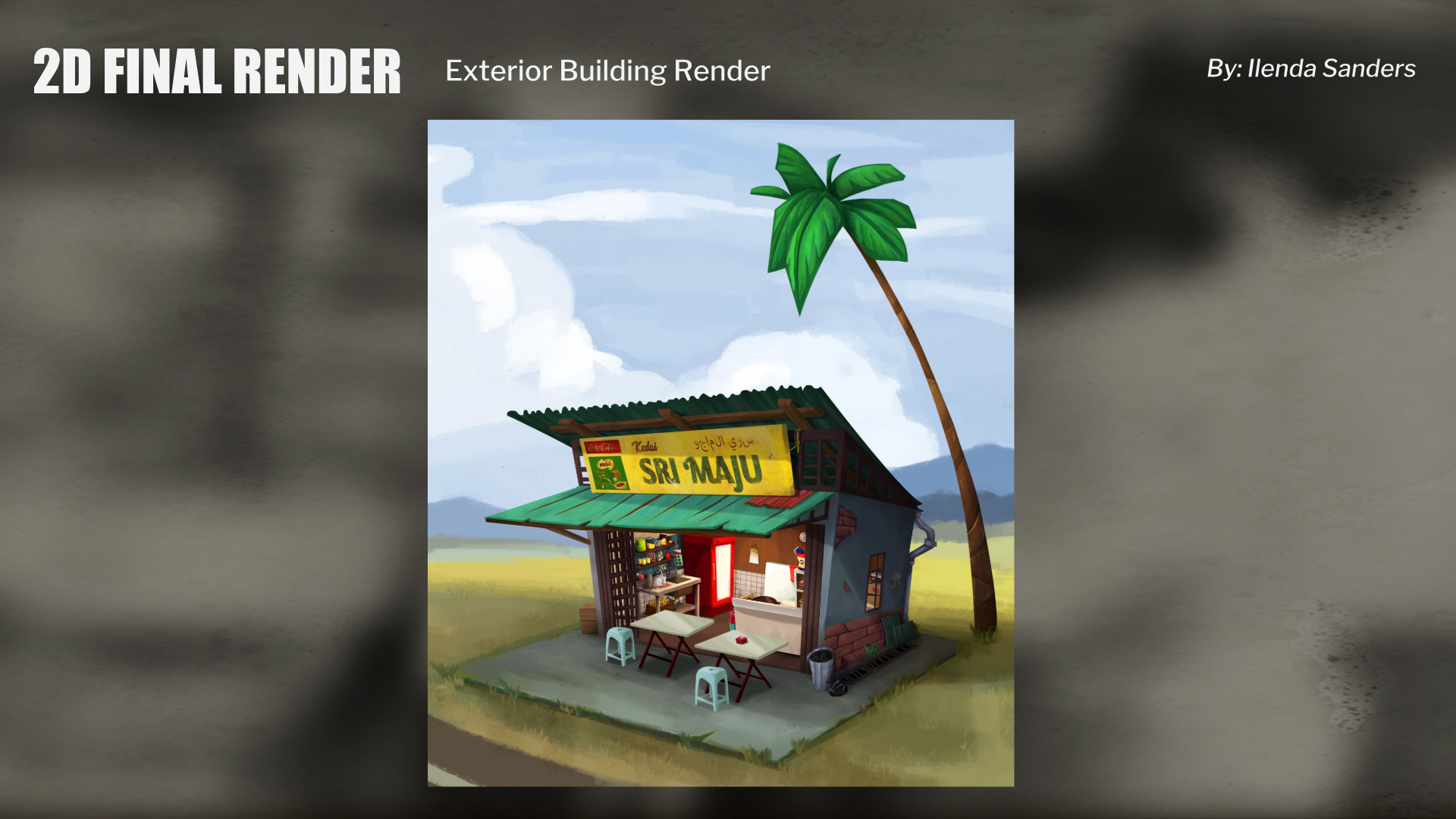 Ilenda Sanders - Mamak - Concept Art