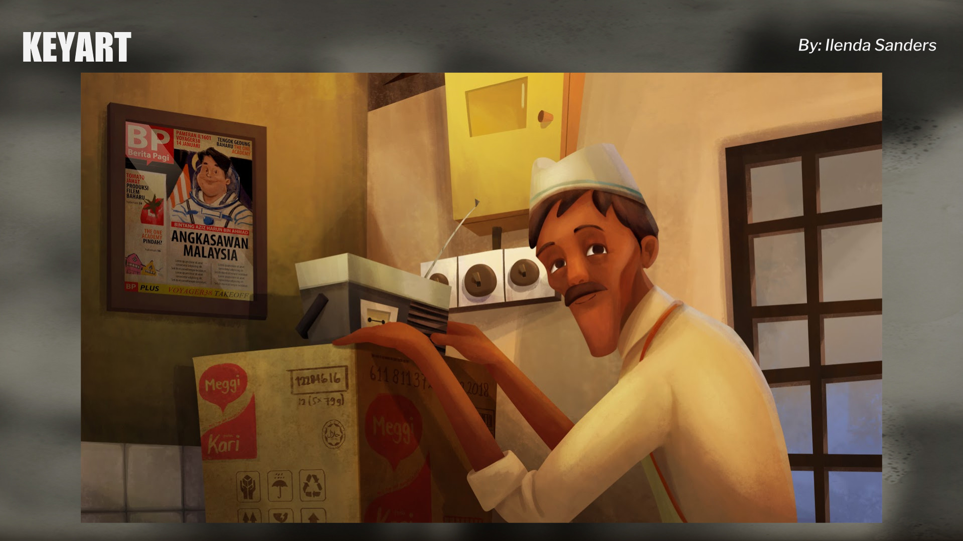 Ilenda Sanders - Mamak - Concept Art