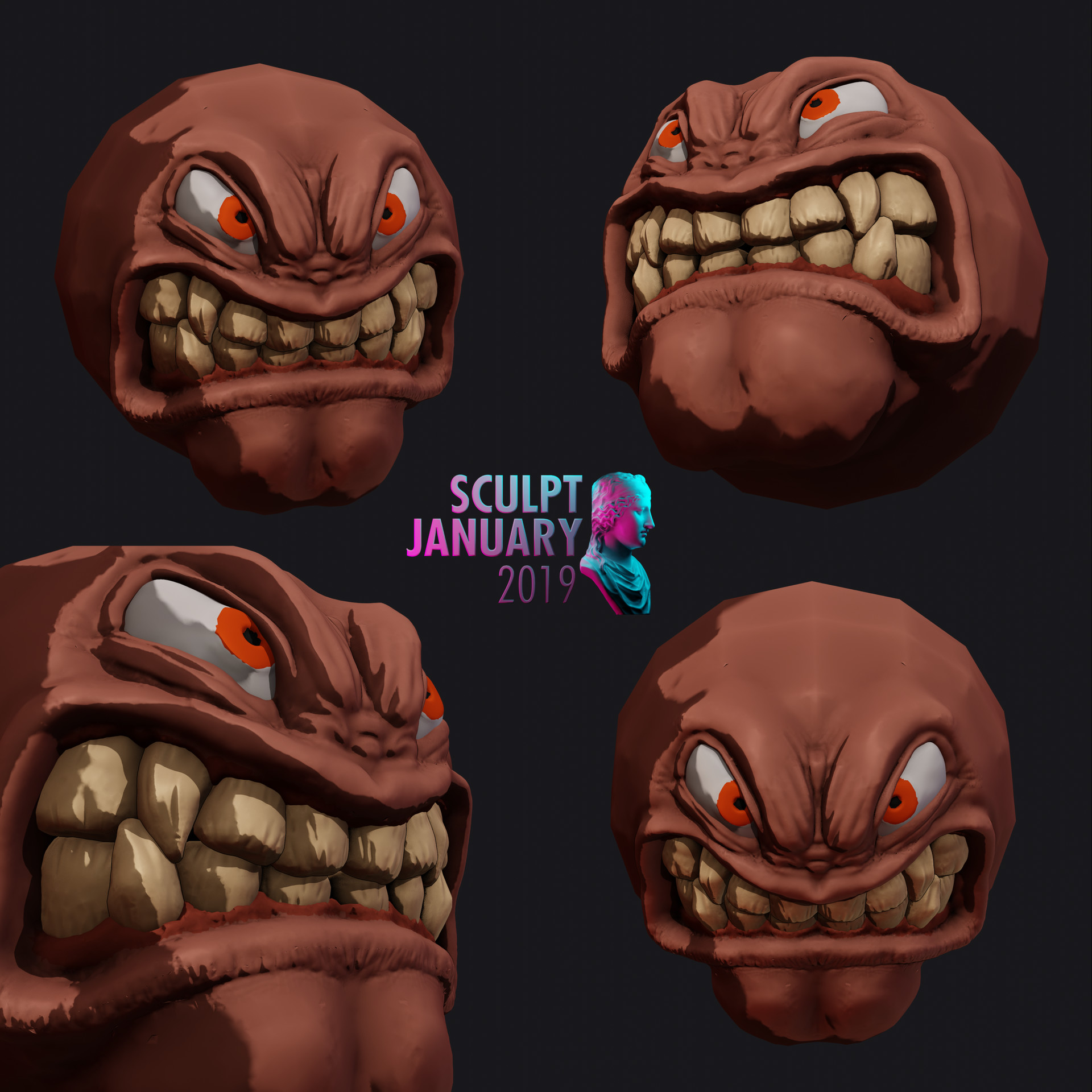 ArtStation - Day 9 - Mood: Rage