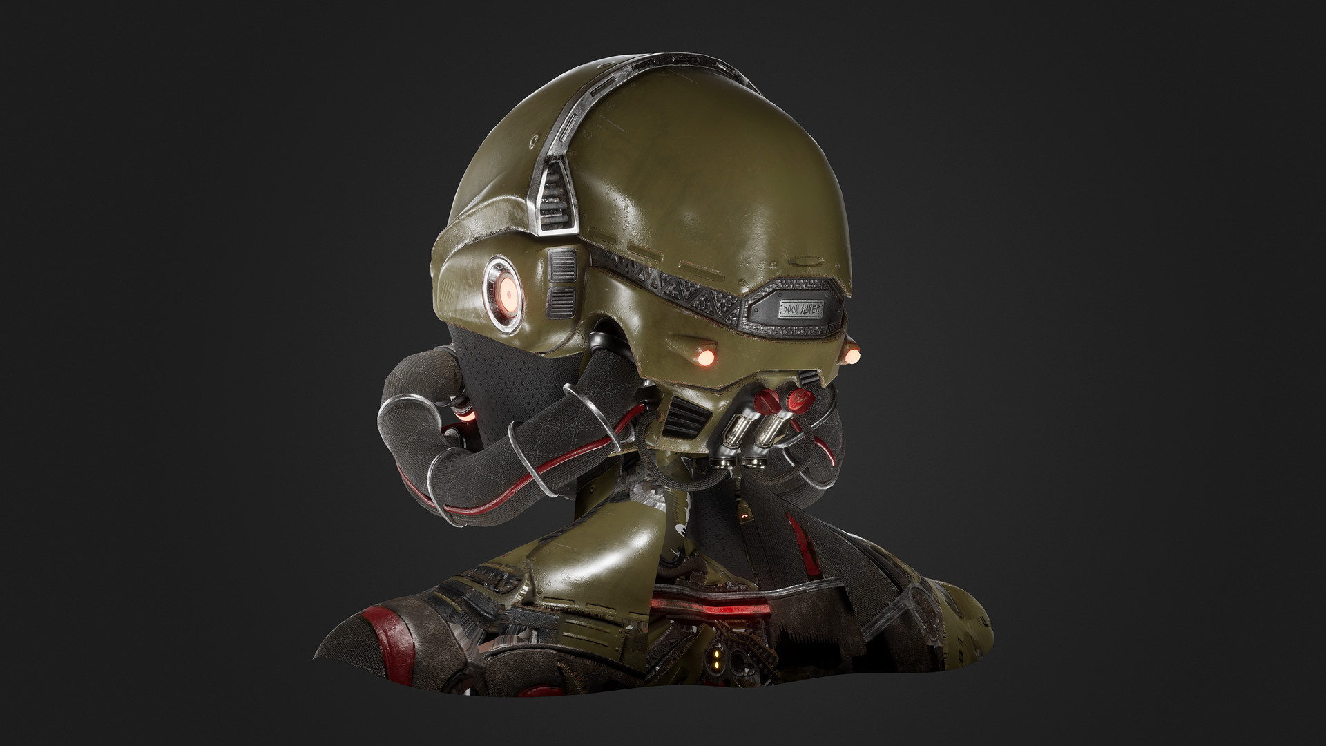 Xcoser Doom Helmet Doom General Doomworld