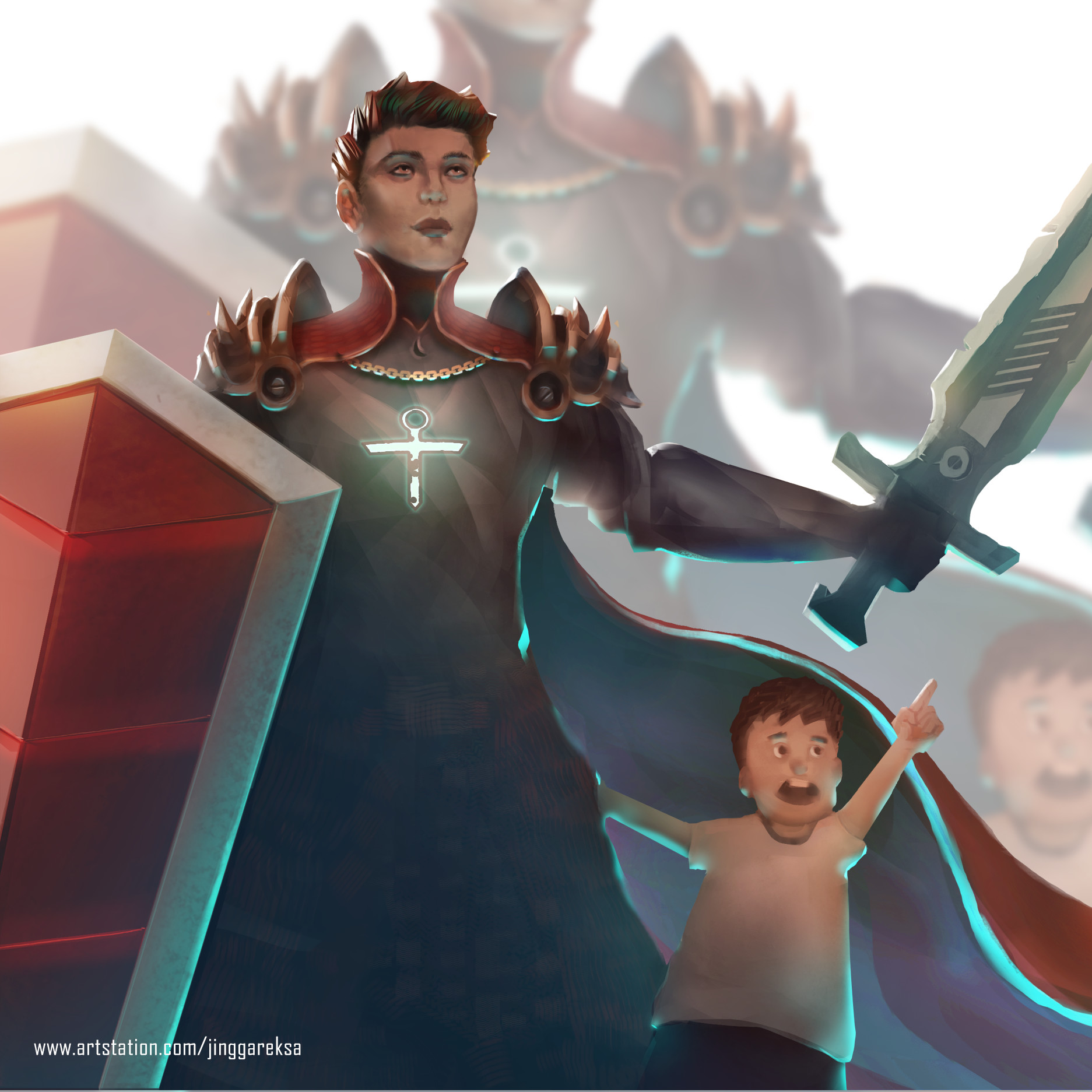 ArtStation - Keep calm boy!