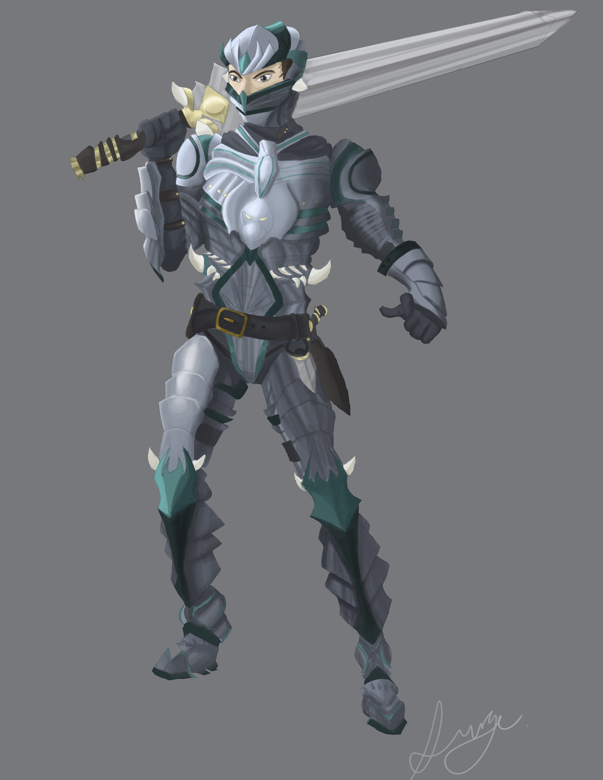 ArtStation - Armor ARPG concept