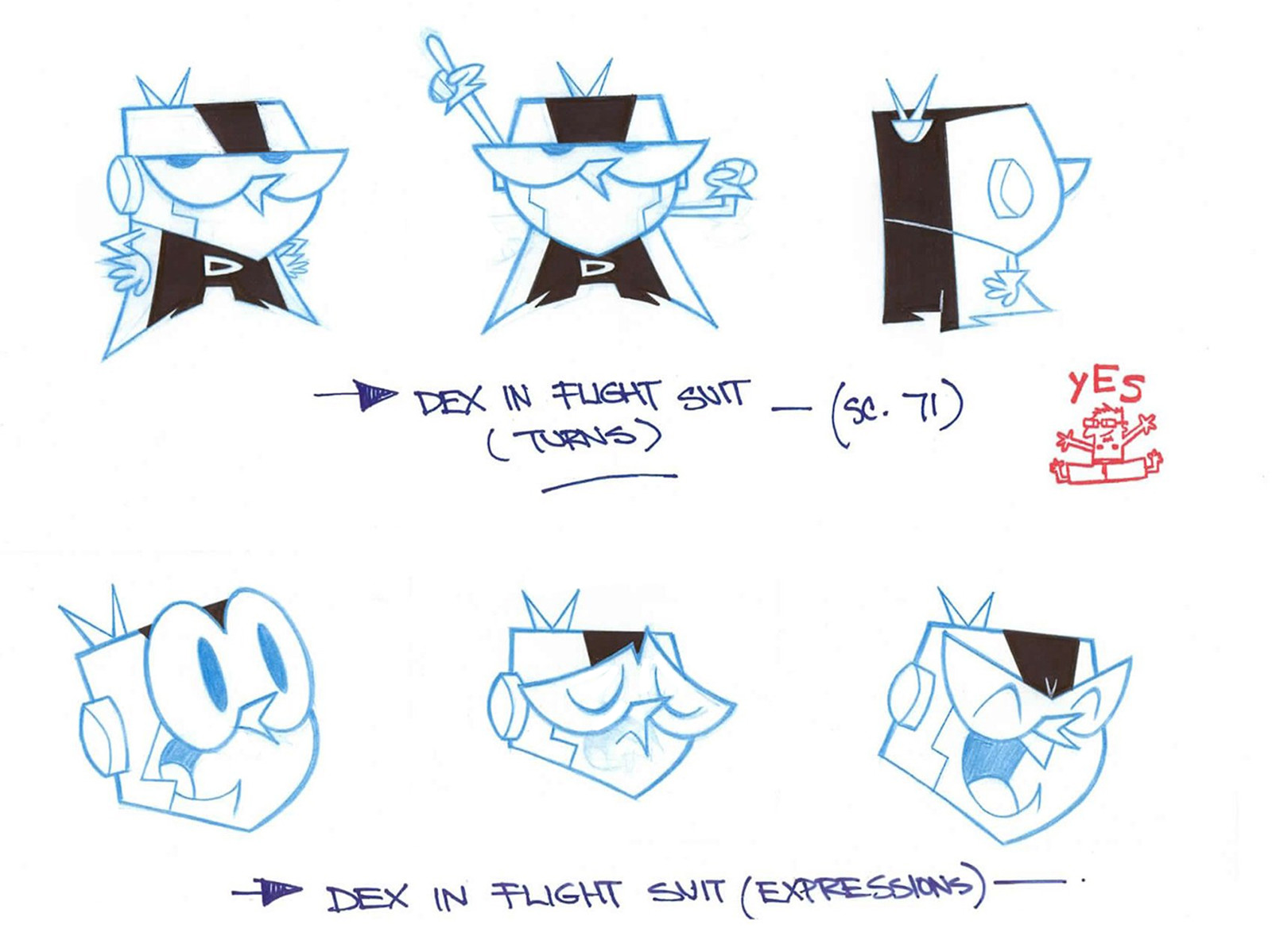 ArtStation - Dexter in Flight Suit Designs