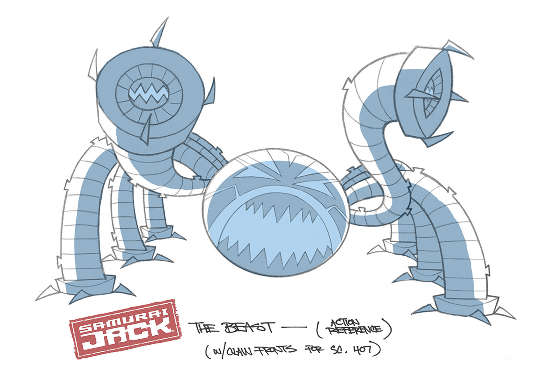 ArtStation - The Beast - Samurai Jack, Season 4