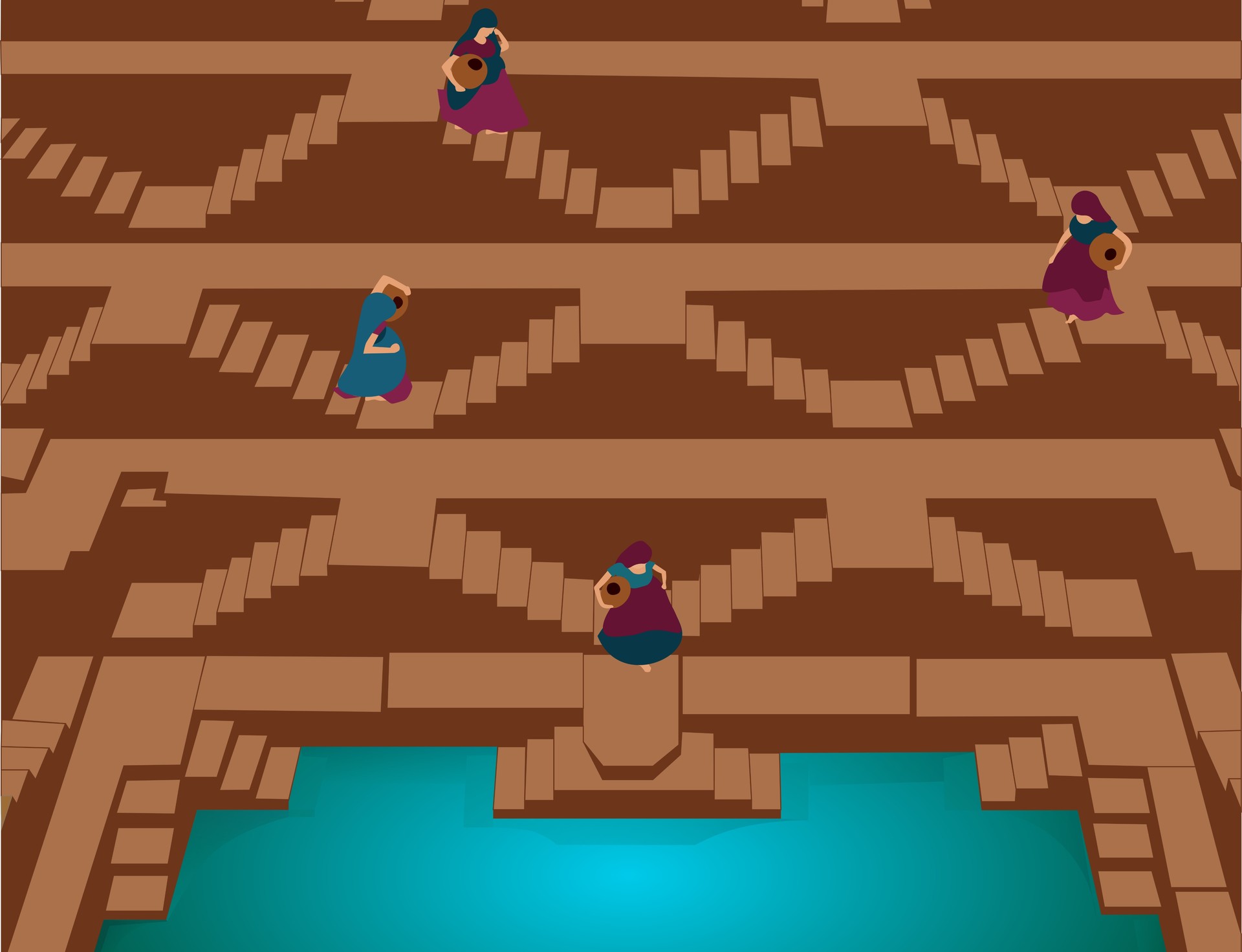 ArtStation - Stepwell in Jaipur