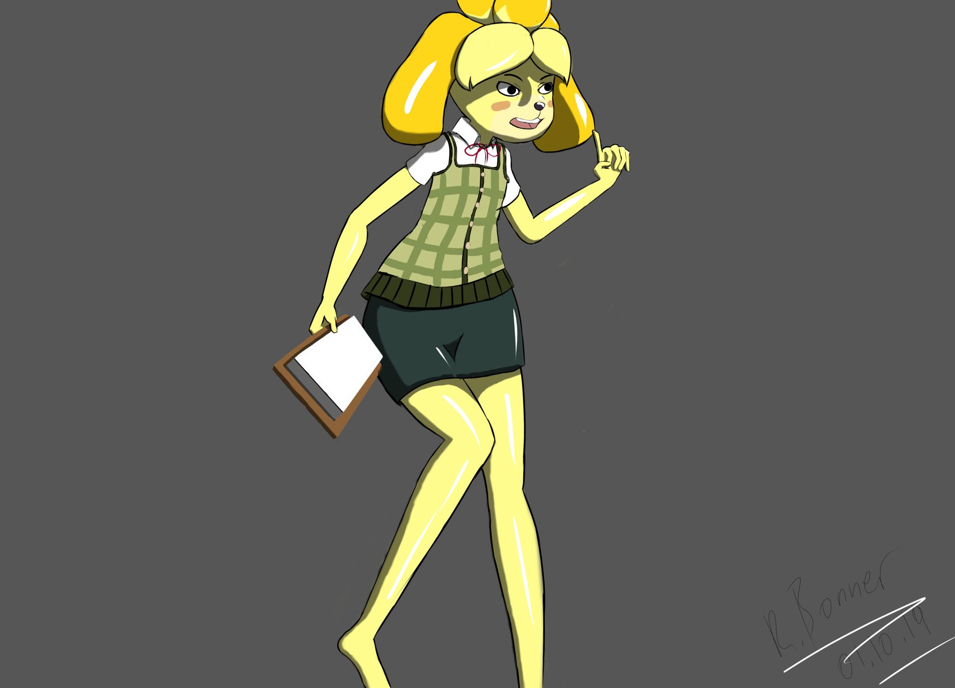 Animal Crossing Isabelle Human