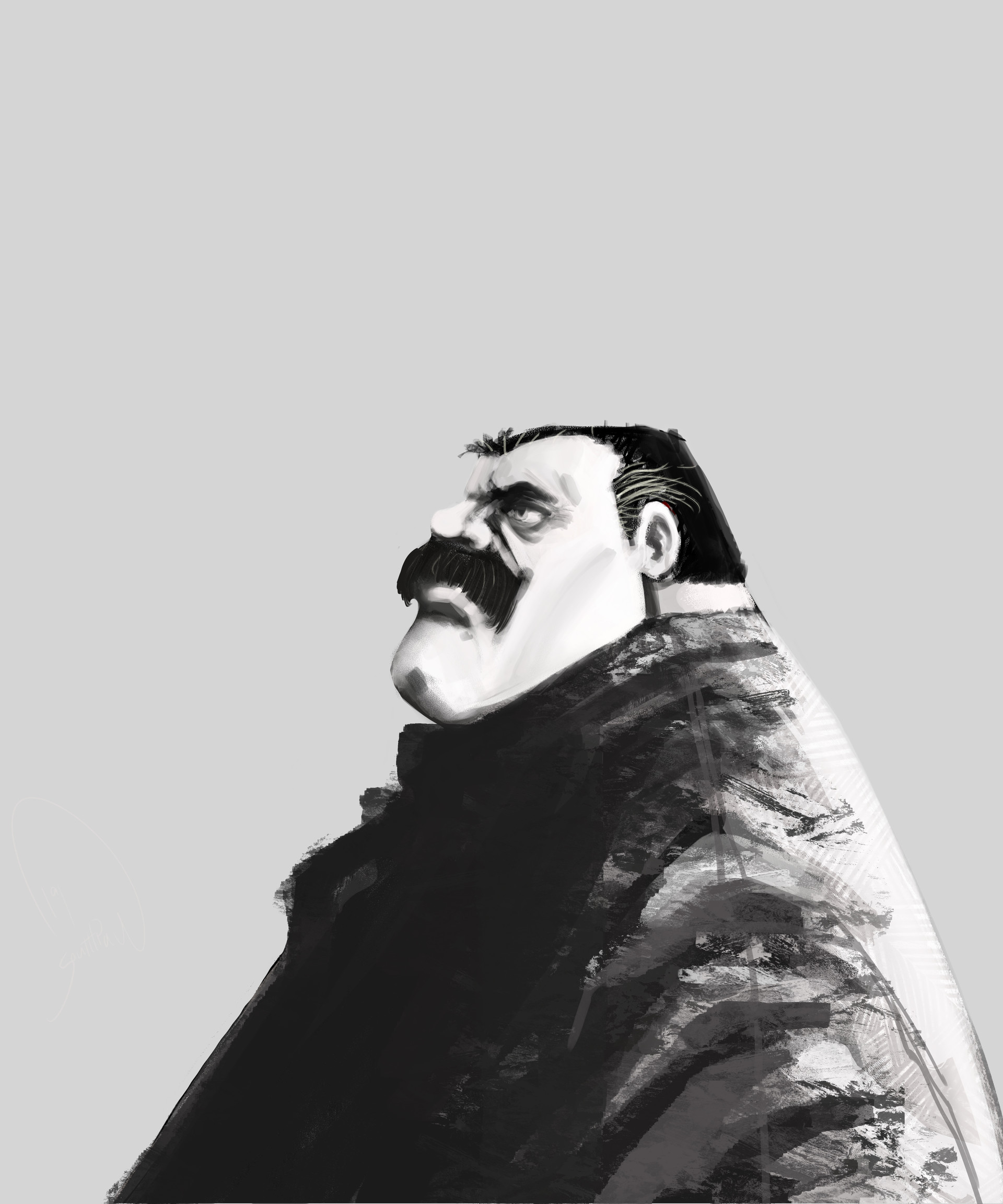 ArtStation - grumpy dude