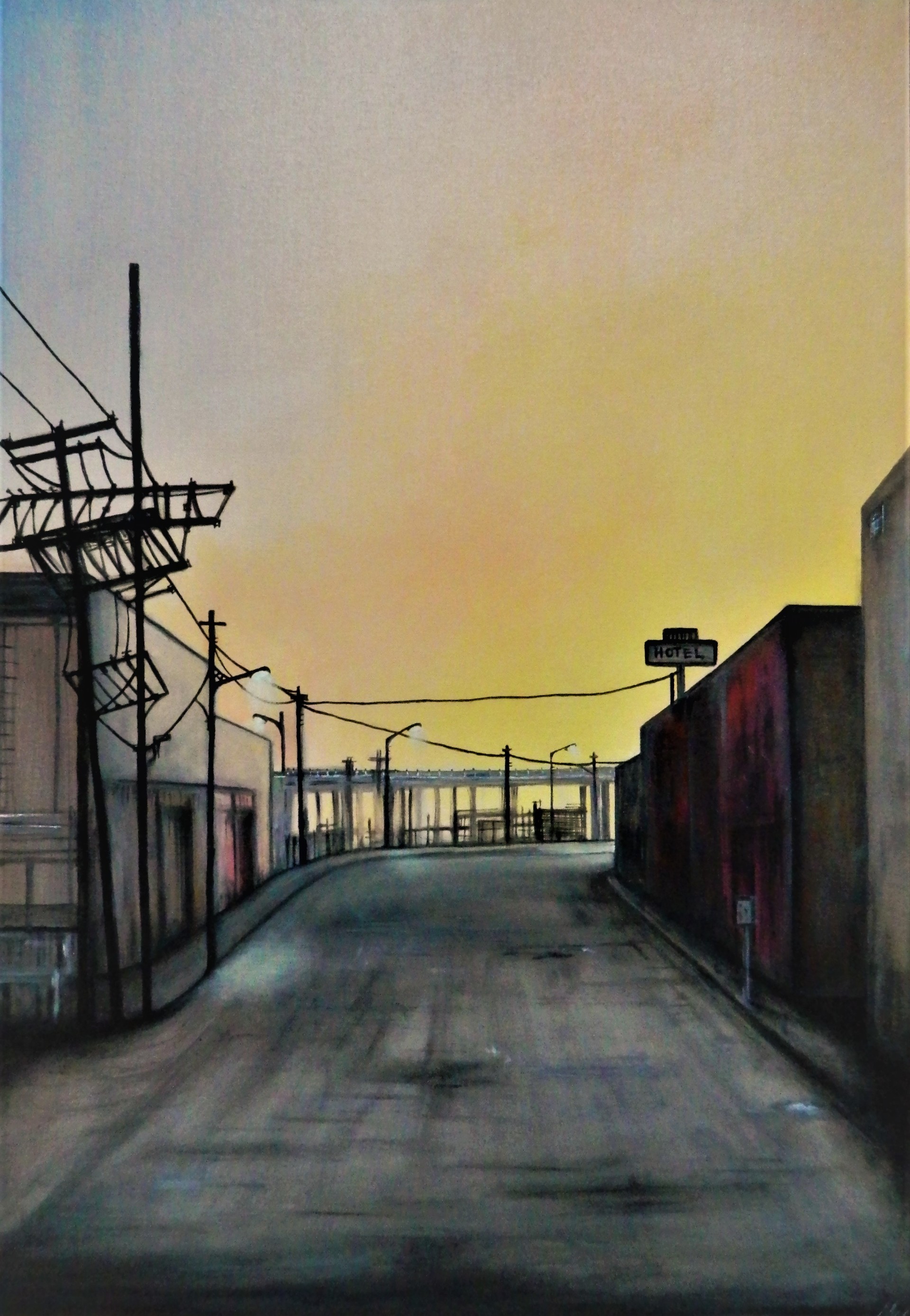 ArtStation - LOST SUBURBS PAINTING